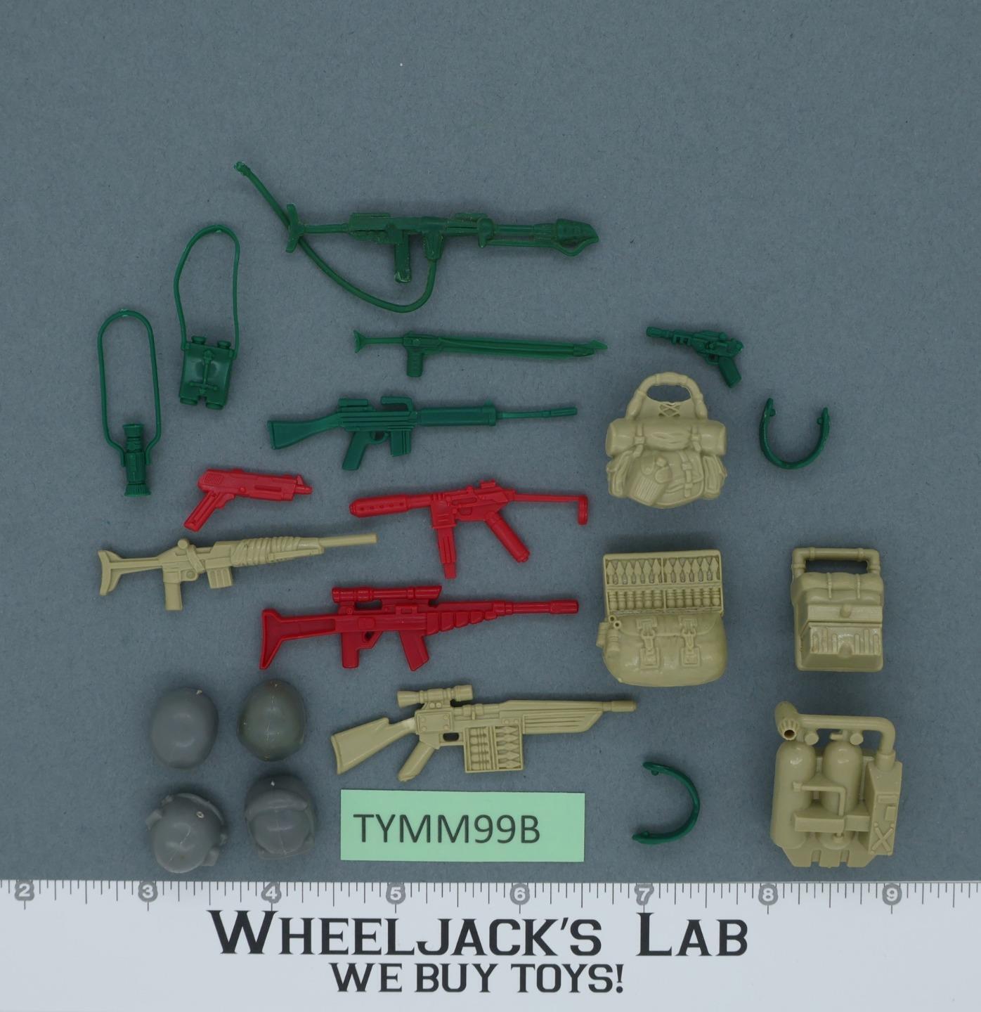 Battle Gear Accessory 3 Set 8 1985 Weapons GI Joe Vintage Action Figure ...