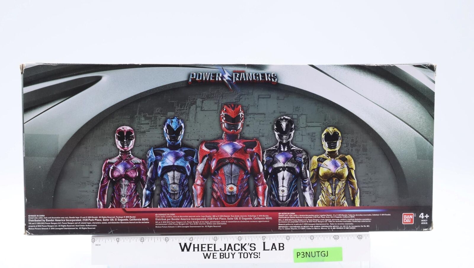 Power Ranger Team W/ Goldar Power Rangers Target Excl. 2016 Bandai NEW ...