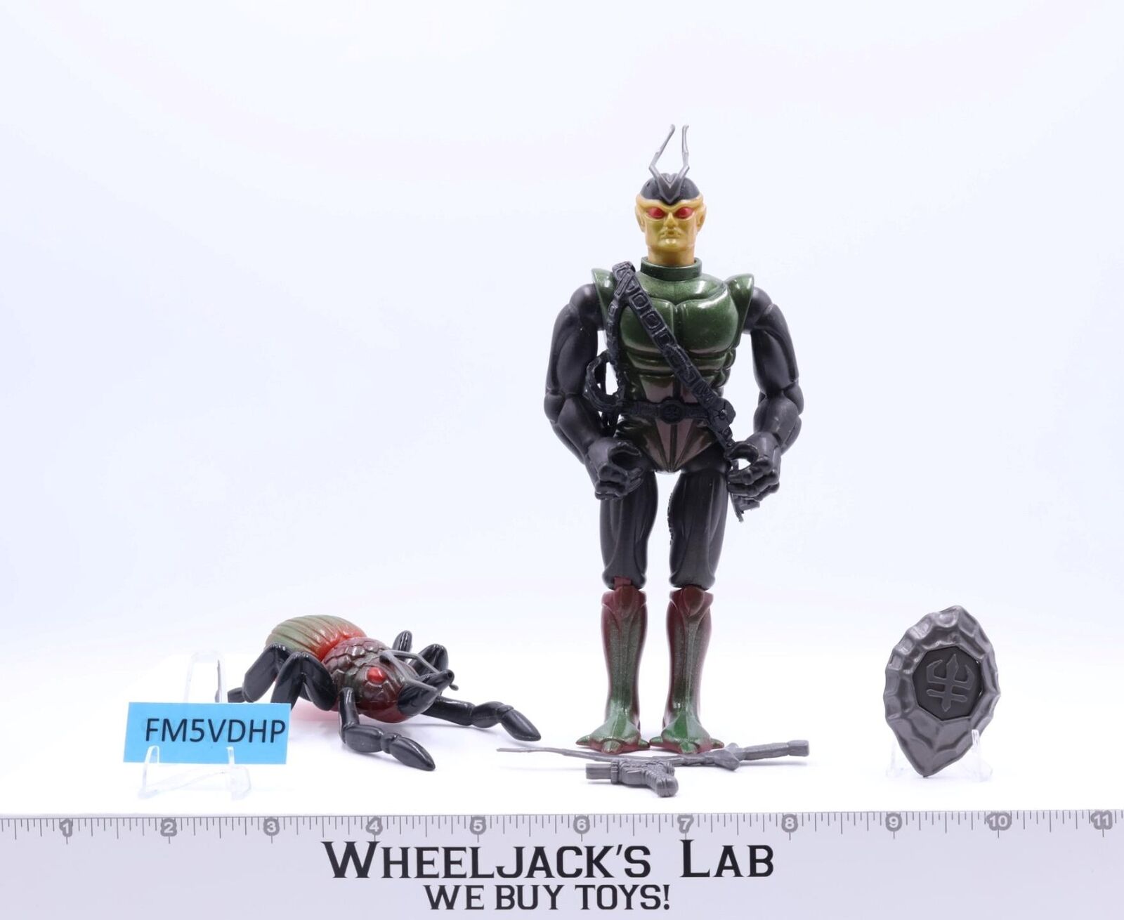 Skito & Toxcid Complete Sectaurs Warriors of Symbion 1984 Coleco Action ...