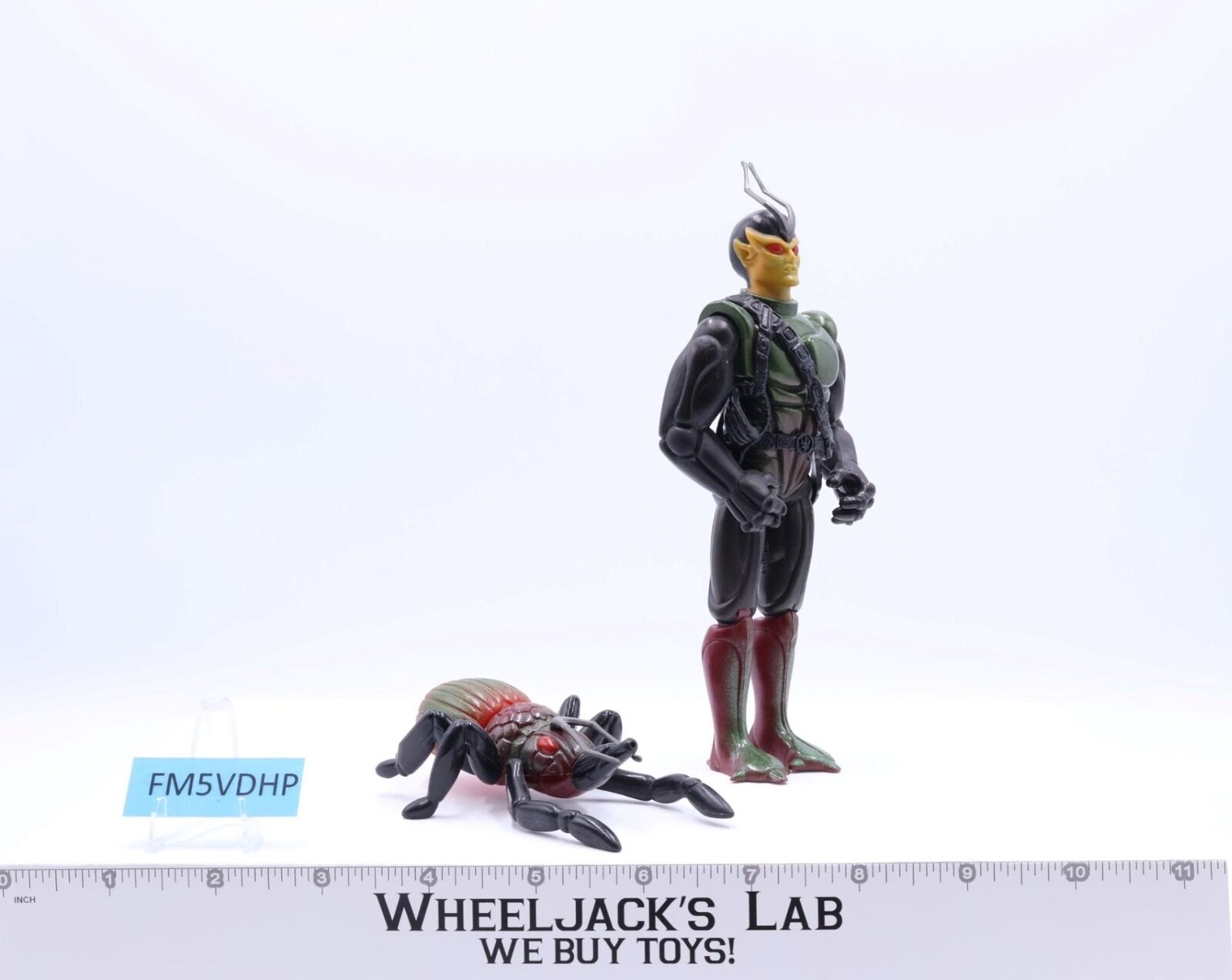 Skito & Toxcid Complete Sectaurs Warriors of Symbion 1984 Coleco Action ...