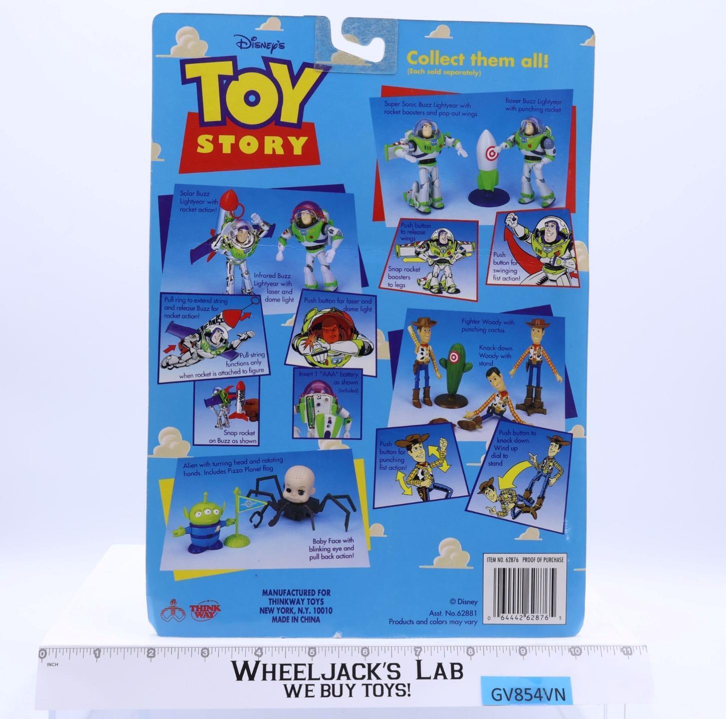 Baby Face W/ Blinking Eye Disney Toy Story 1995 Thinkway Toys Figure ...