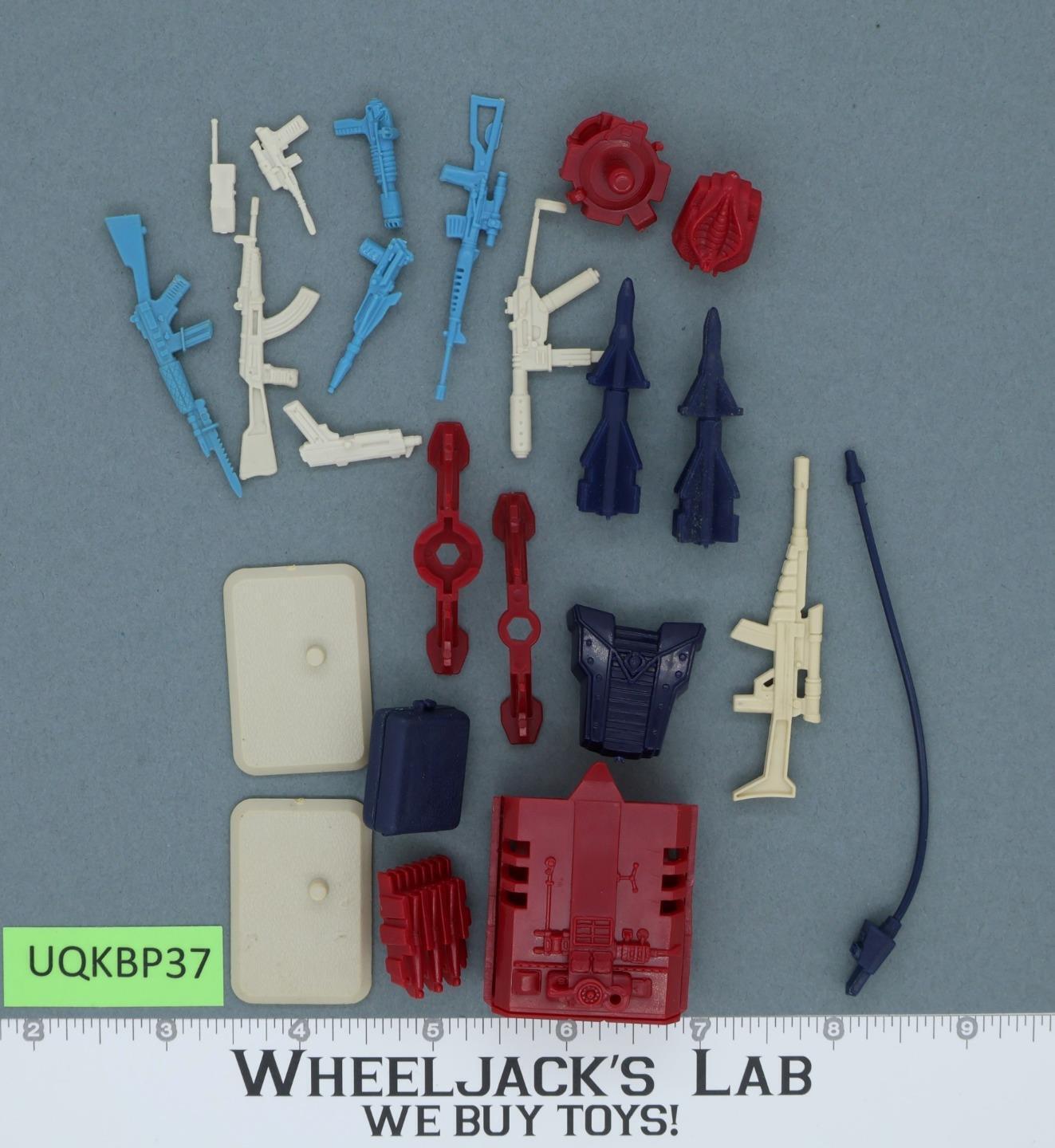 Battle Gear Accessory Set 4 Lot 11 Complete 1986 Weapons GI Joe Vintage ...