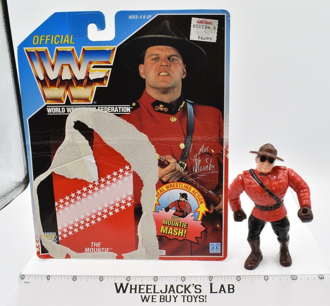 The Mountie W/Card WWF Wrestling 1992 Hasbro Action Figure - Wheeljack ...