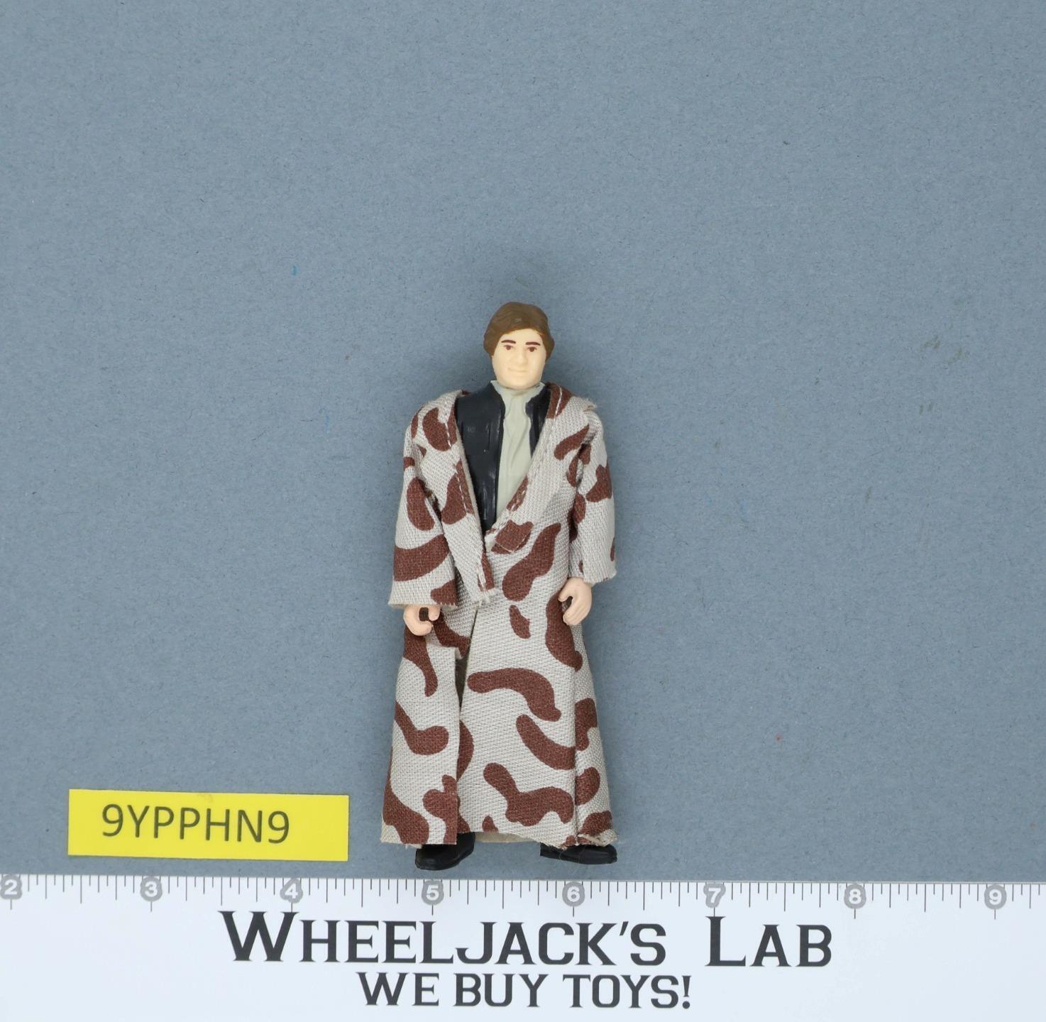 Han Solo Trench Coat Star Wars ROTJ Return of the Jedi 1983 Kenner ...
