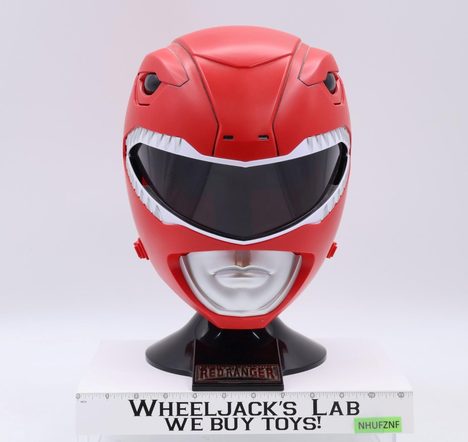 Legacy Red Ranger Helmet W/ Display Power Rangers 2016 Bandai 1:1 Scale ...