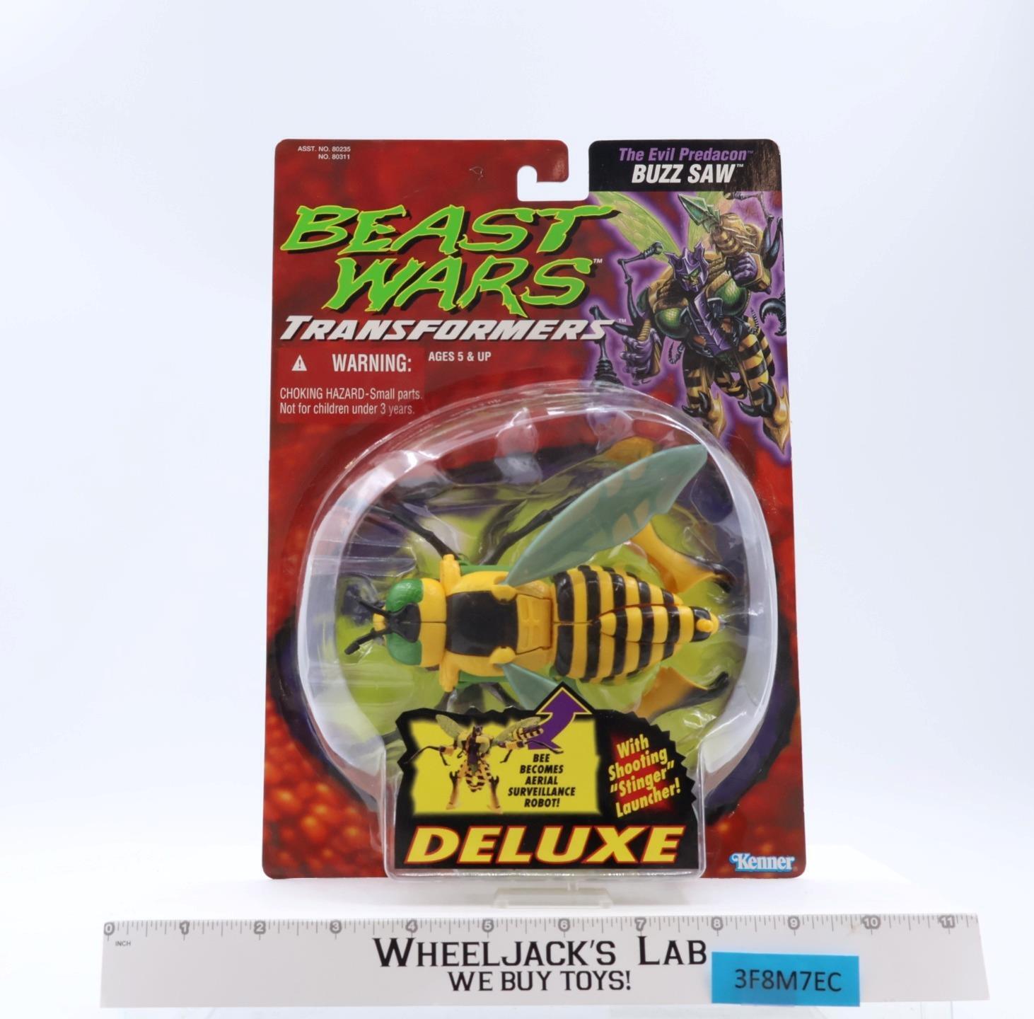 Buzz Saw Deluxe Transformers Beast Wars 1996 Hasbro Figure NEW MOSC ...