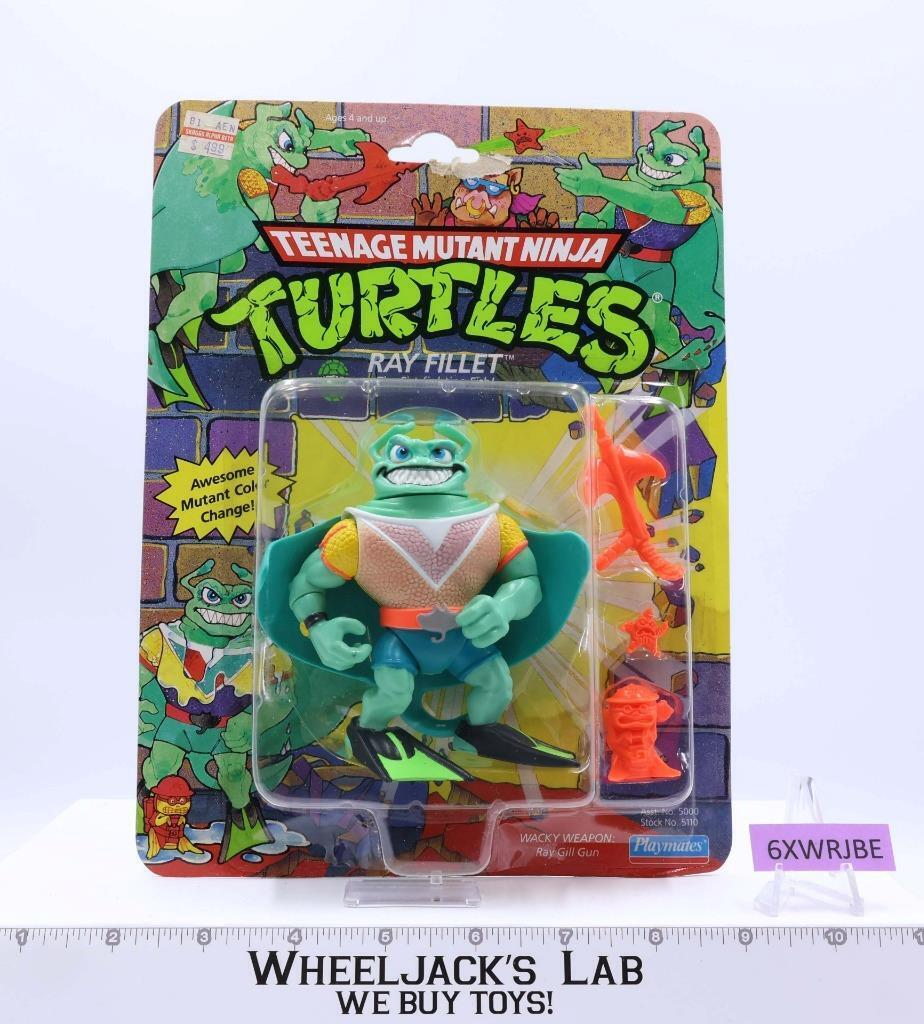 Ray Fillet Teenage Mutant Ninja Turtles TMNT 1990 Playmates NEW MOSC ...