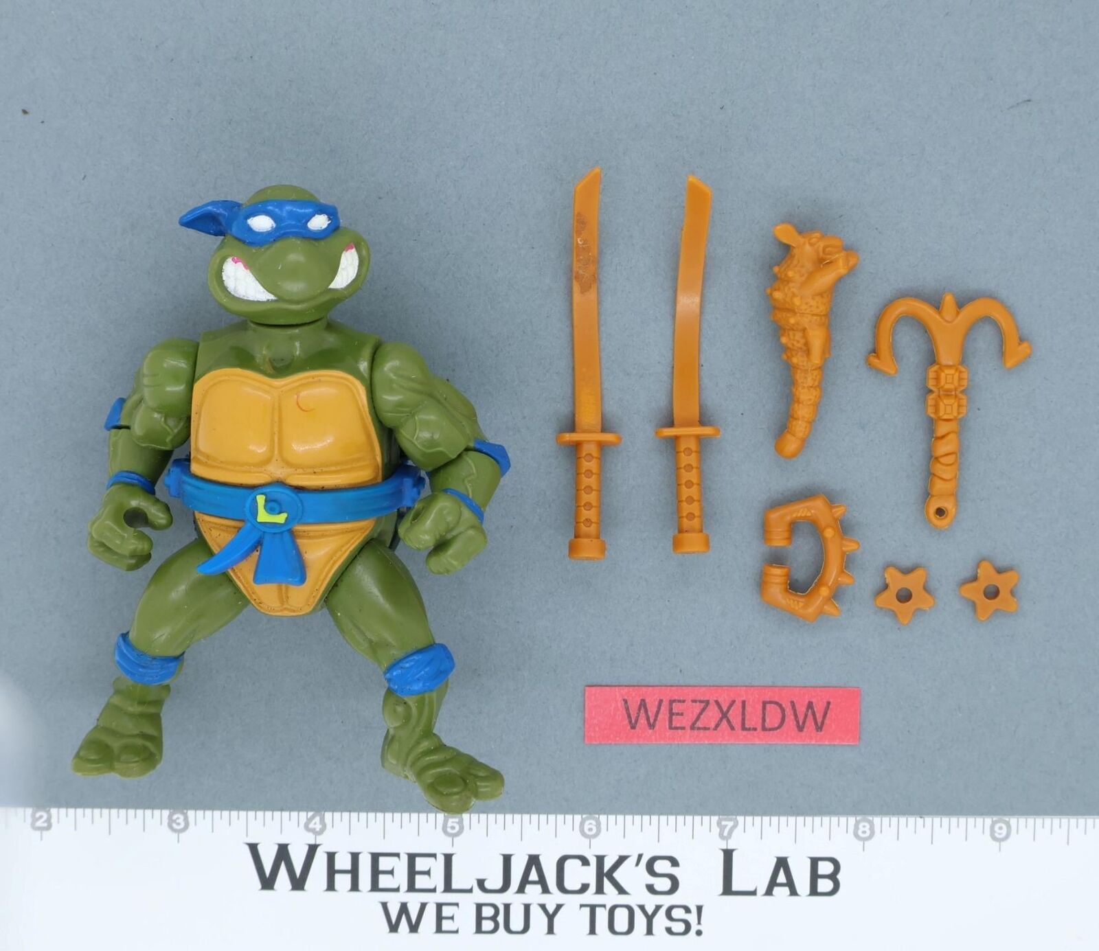 Storage Shell Leonardo Teenage Mutant Ninja Turtles TMNT 1990 Playmates ...