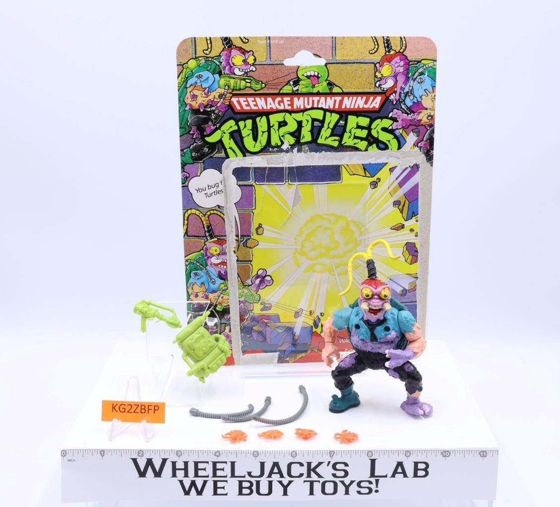 Scumbug W/Cardback 100% Complete TMNT 1989 Playmates Vintage Action ...