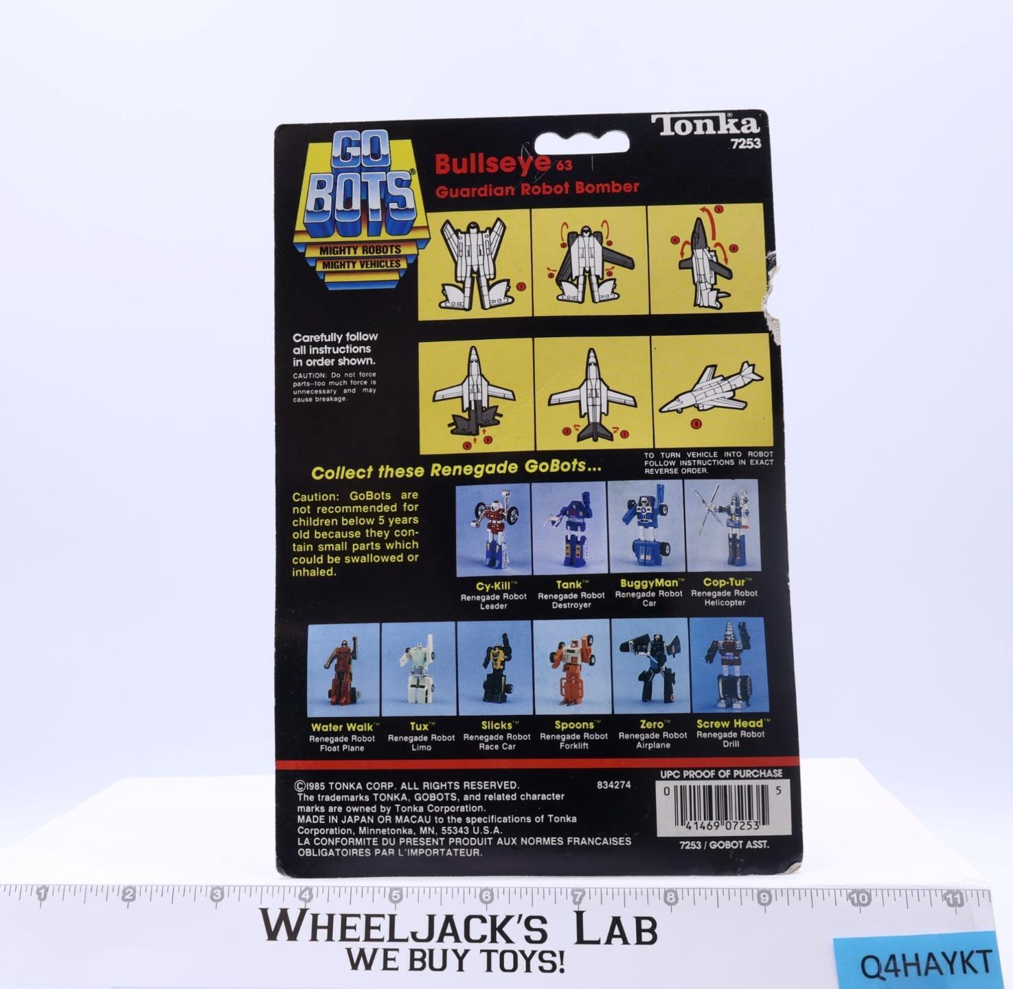 Bullseye Guardian Robot Bomber 3D Sticker Gobots 1985 Tonka Figure NEW ...