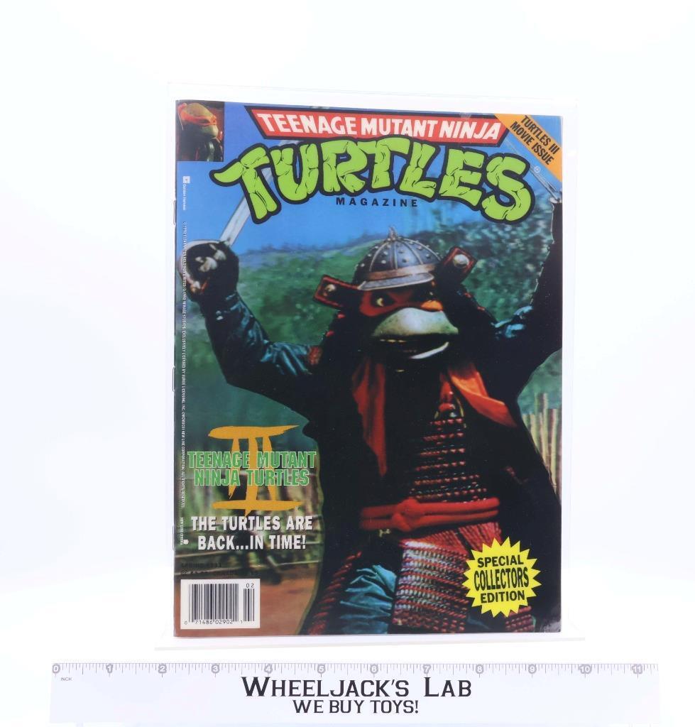 Teenage Mutant Ninja Turtles Magazine Spring 1993 Mirage Studios ...
