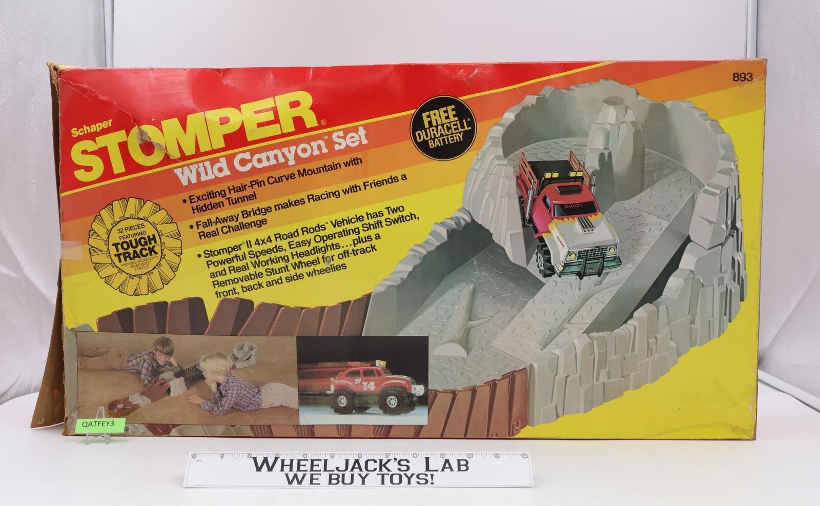 Wild Canyon Track W/ Box 4x4 Stompers Rough Riders 1983 Schaper Vintage ...