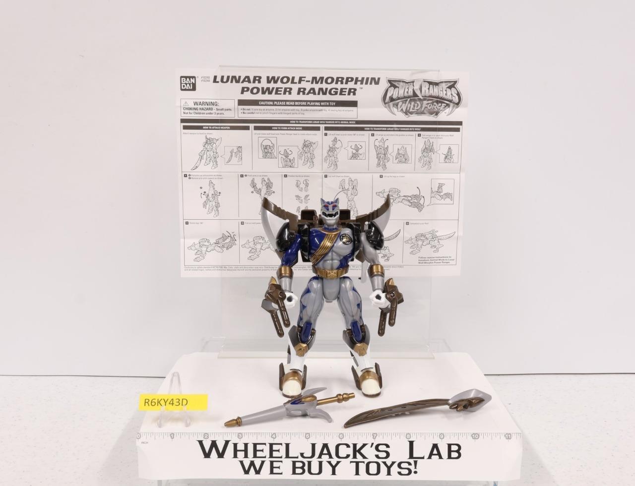 Lunar Wolf Zord - Morphin Ranger Complete Power Rangers Wild Force 2002 ...