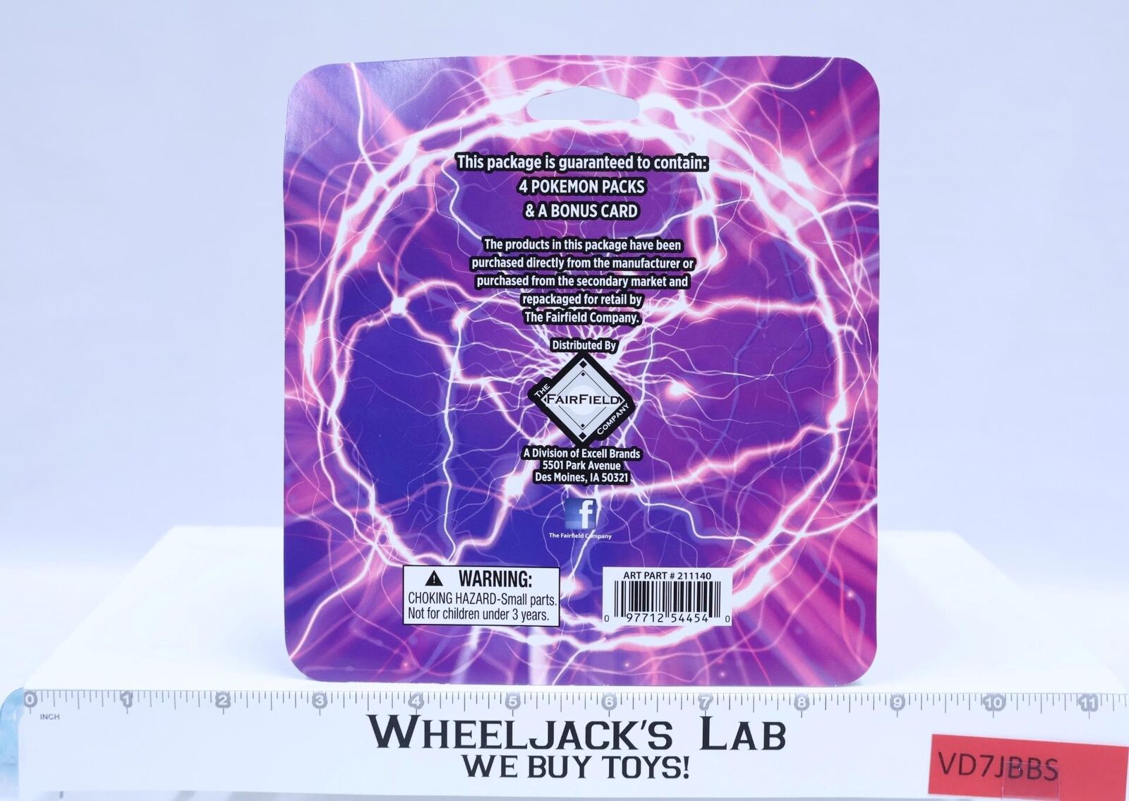 Pokémon TCG Lightning Set 4 Packs + 1 Bonus Card 2023 Pokémon NEW ...