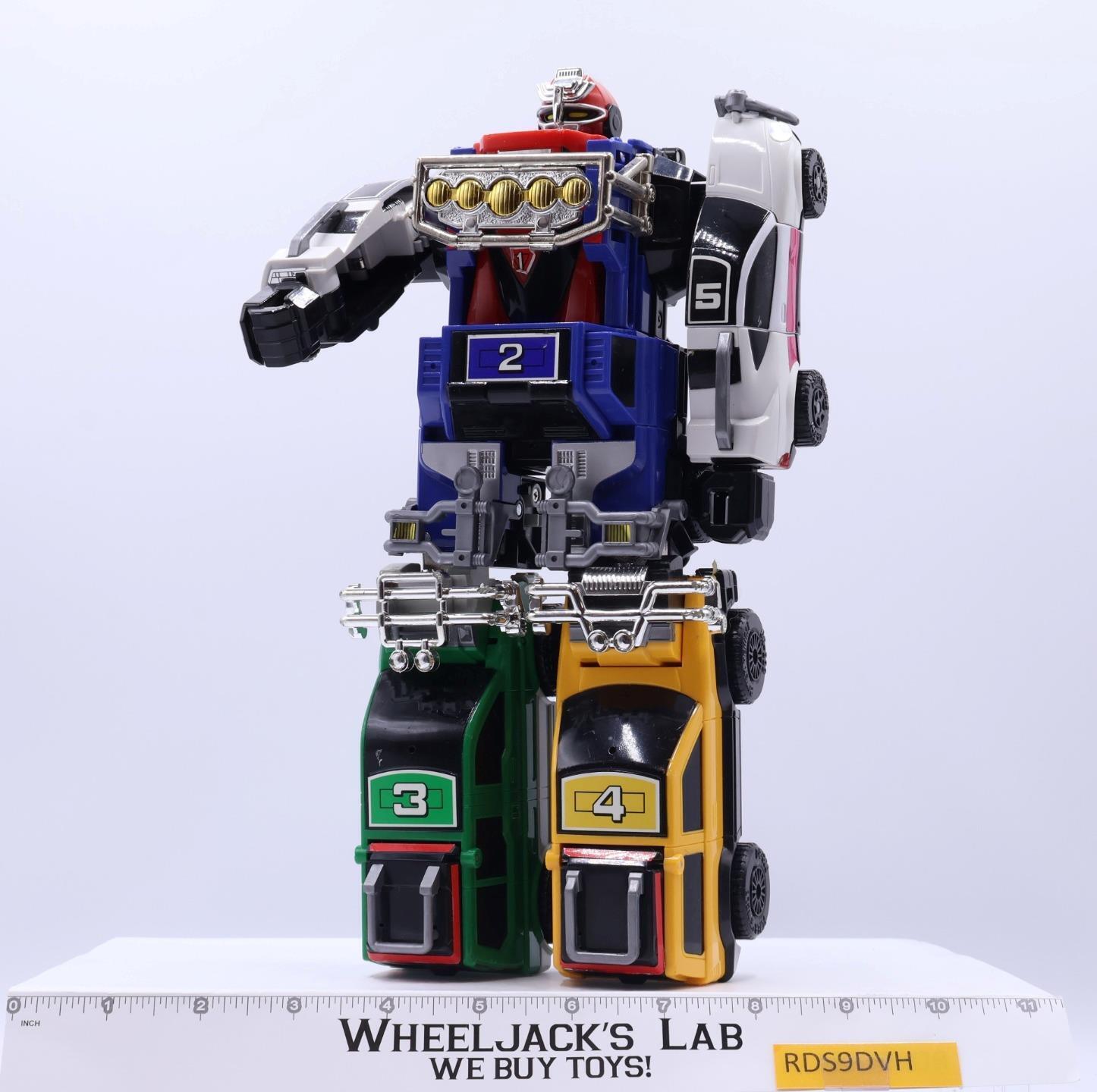 Turbo Rescue Megazord Carranger Power Rangers 1996 Bandai Action Figure ...