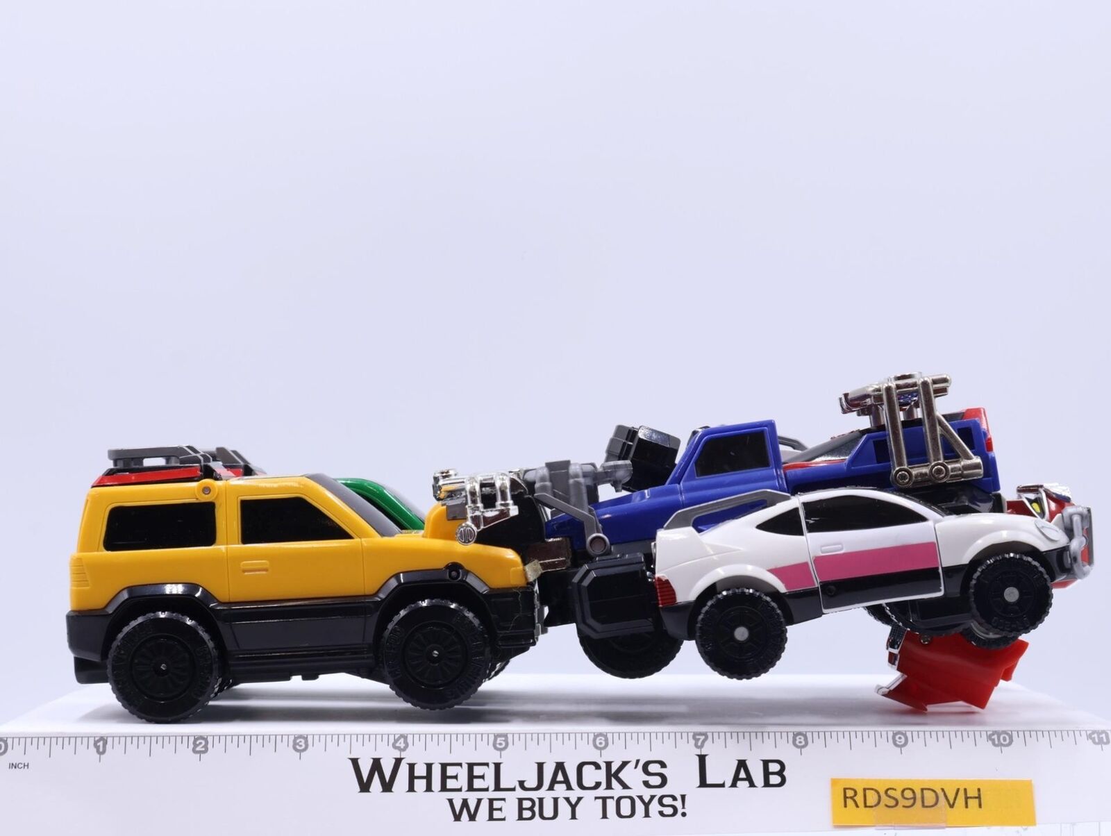 Turbo Rescue Megazord Carranger Power Rangers 1996 Bandai Action Figure ...