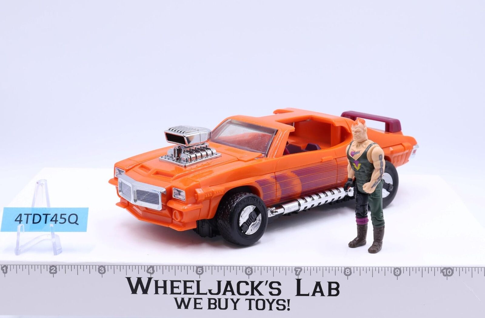 Stinger W/Bruno Sheppard 100% Complete 1986 MASK M.A.S.K. Kenner Figure ...