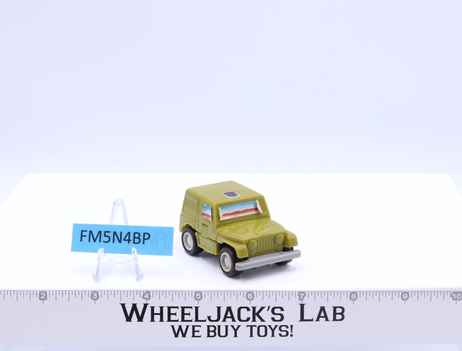 Rollbar 100% Complete WORKS 1987 Vintage G1 Transformers Jeep CJ-7 ...