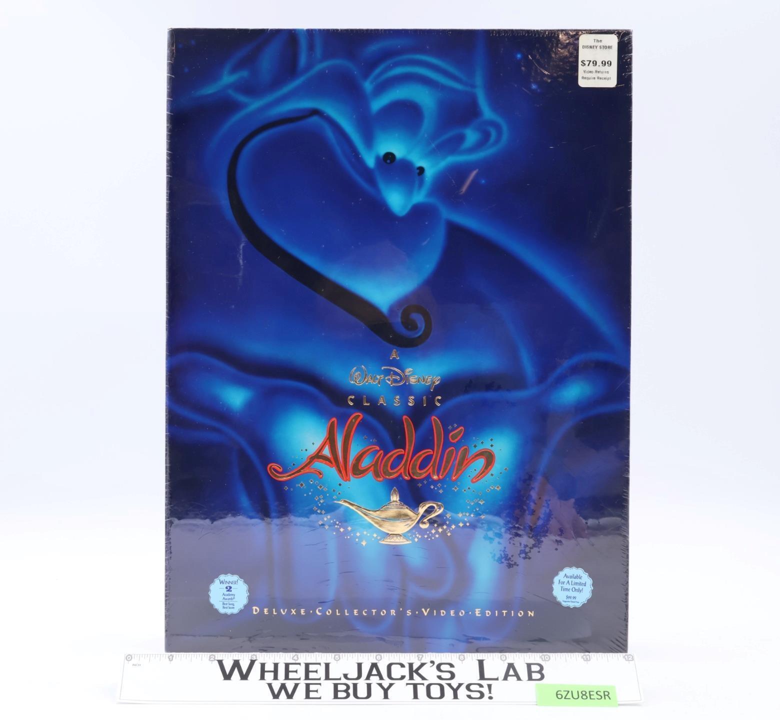 Aladdin Deluxe Collector's Video Edition VHS Box Set Disney NEW SEALED ...