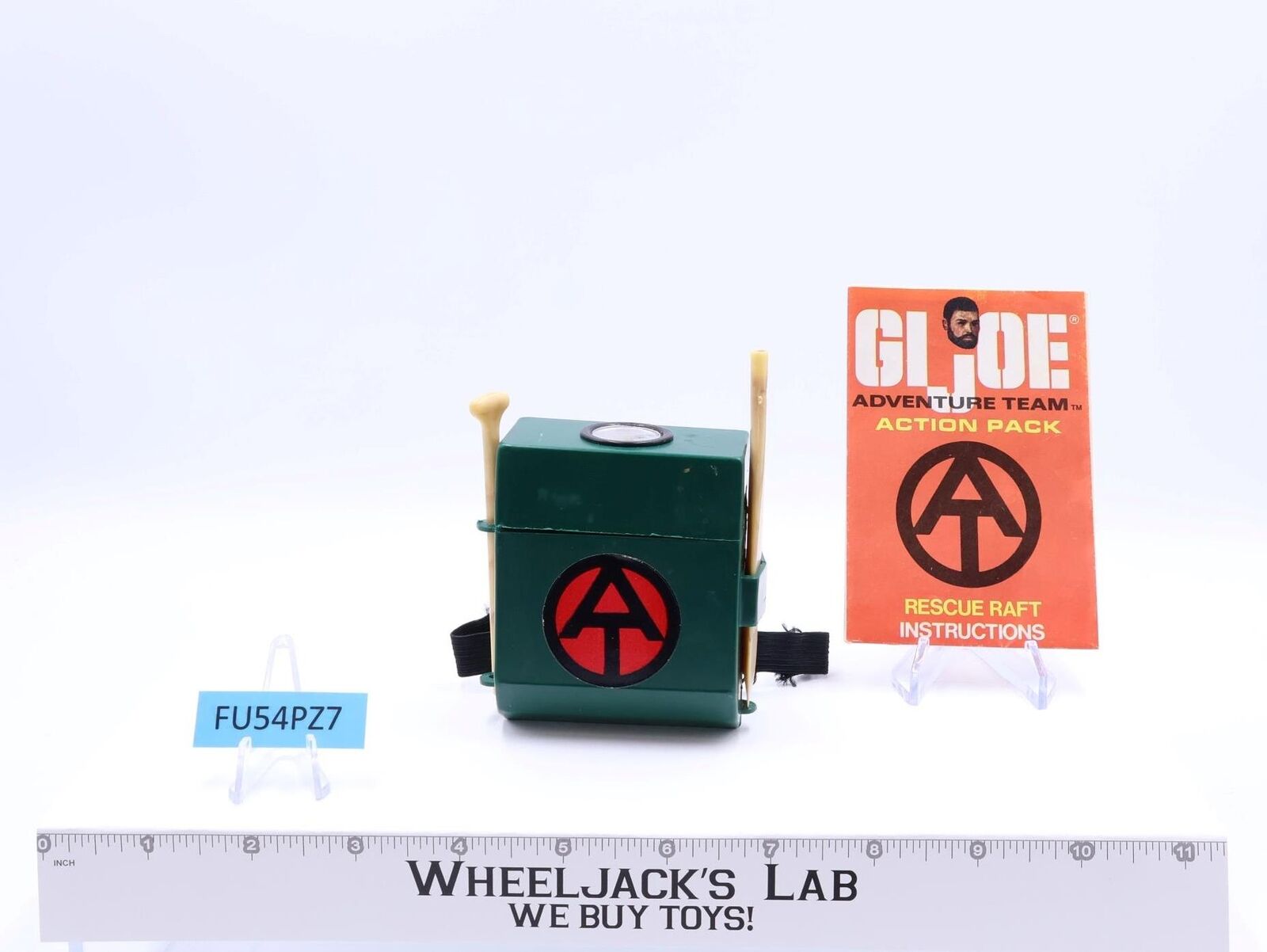 Rescue Raft Adventure Team Action Pack 1971 Hasbro 12" GI Joe Figure ...