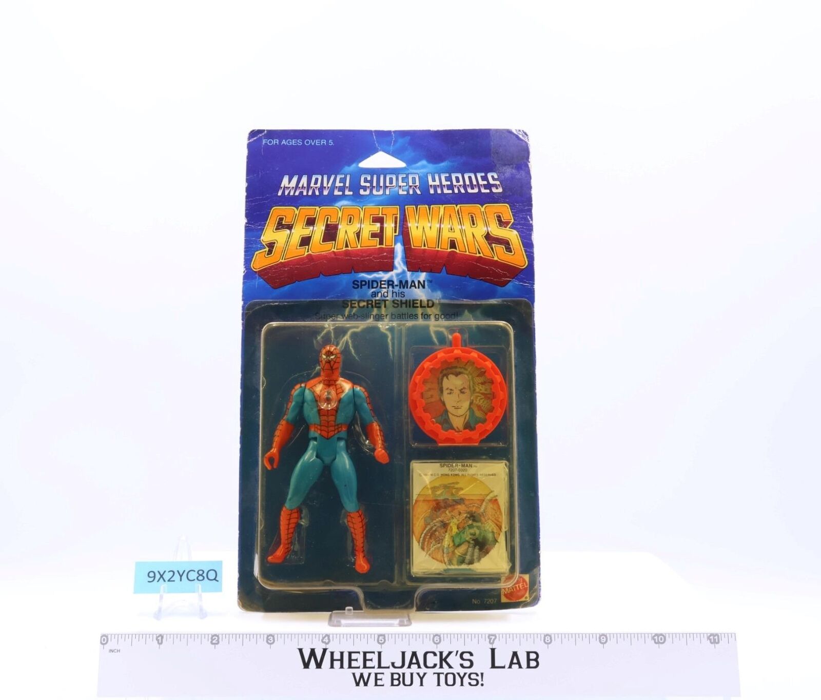Spider-Man Secret Wars 1984 Mattel Vintage Action Figure NEW MOSC ...