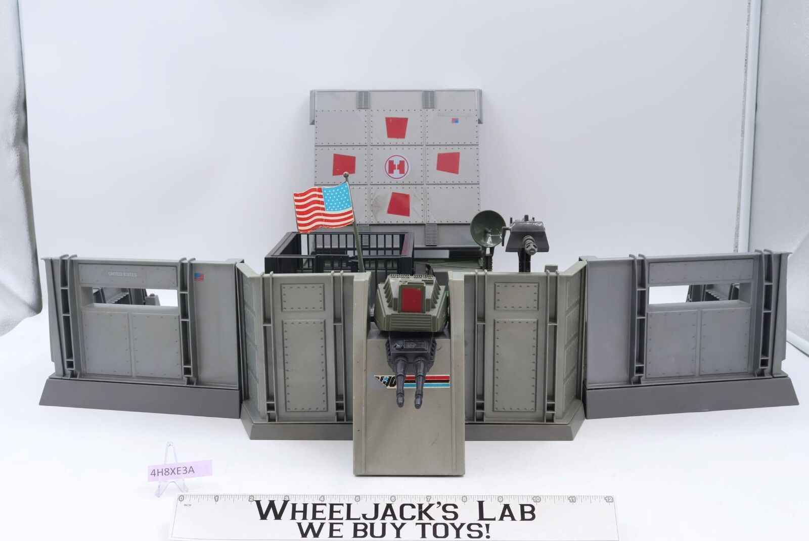Headquarters Command Center G.I. Joe 1983 Hasbro Vintage Action Figure Playset - Wheeljack's Lab