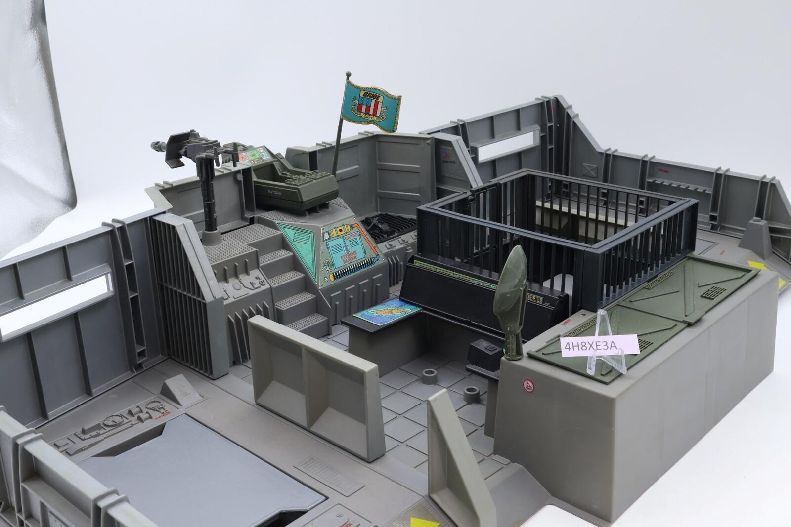 Headquarters Command Center G.I. Joe 1983 Hasbro Vintage Action Figure Playset - Wheeljack's Lab