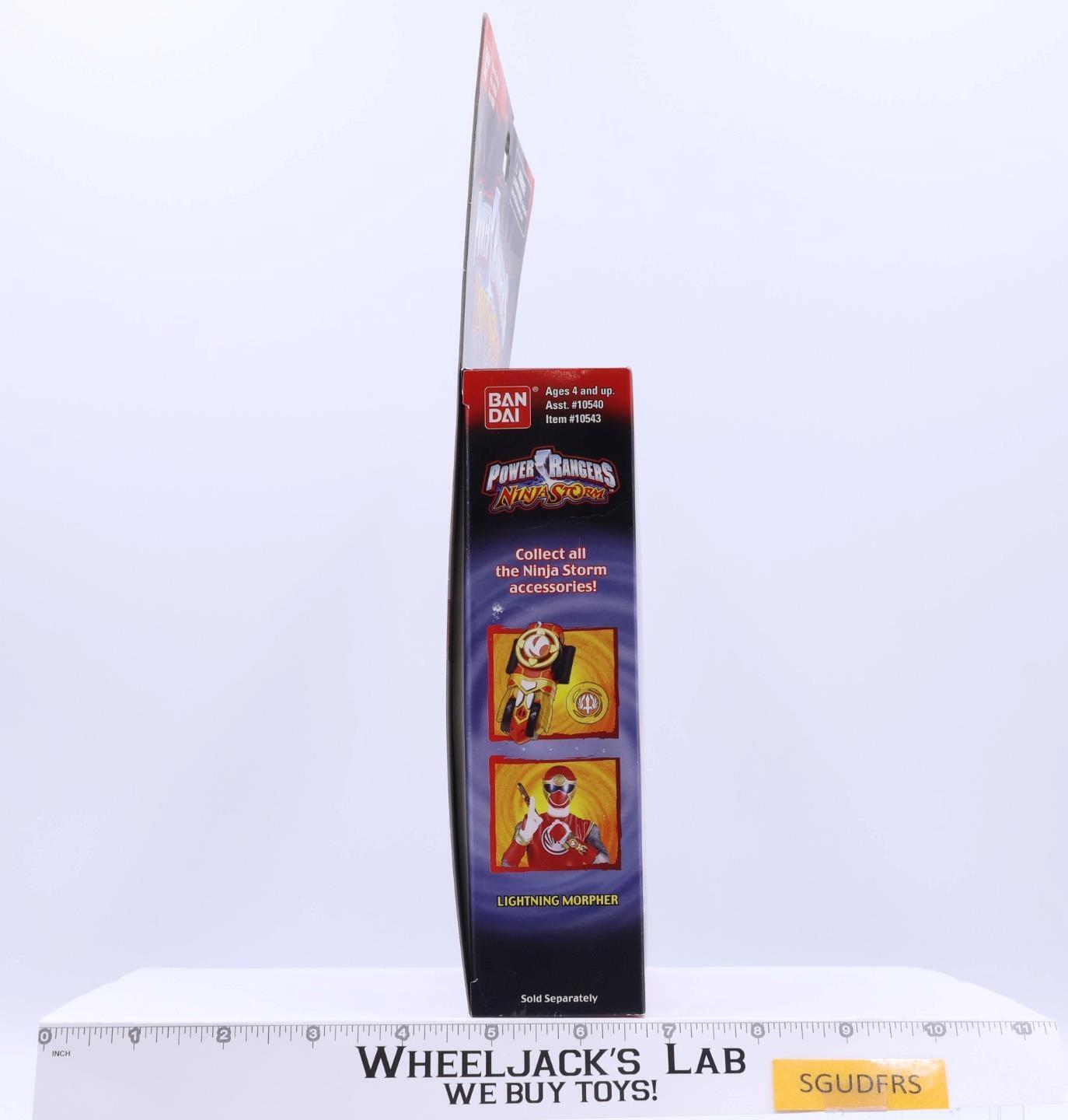 Samurai Cyclone Morpher Power Rangers Ninja Storm 2003 Bandai Complete ...