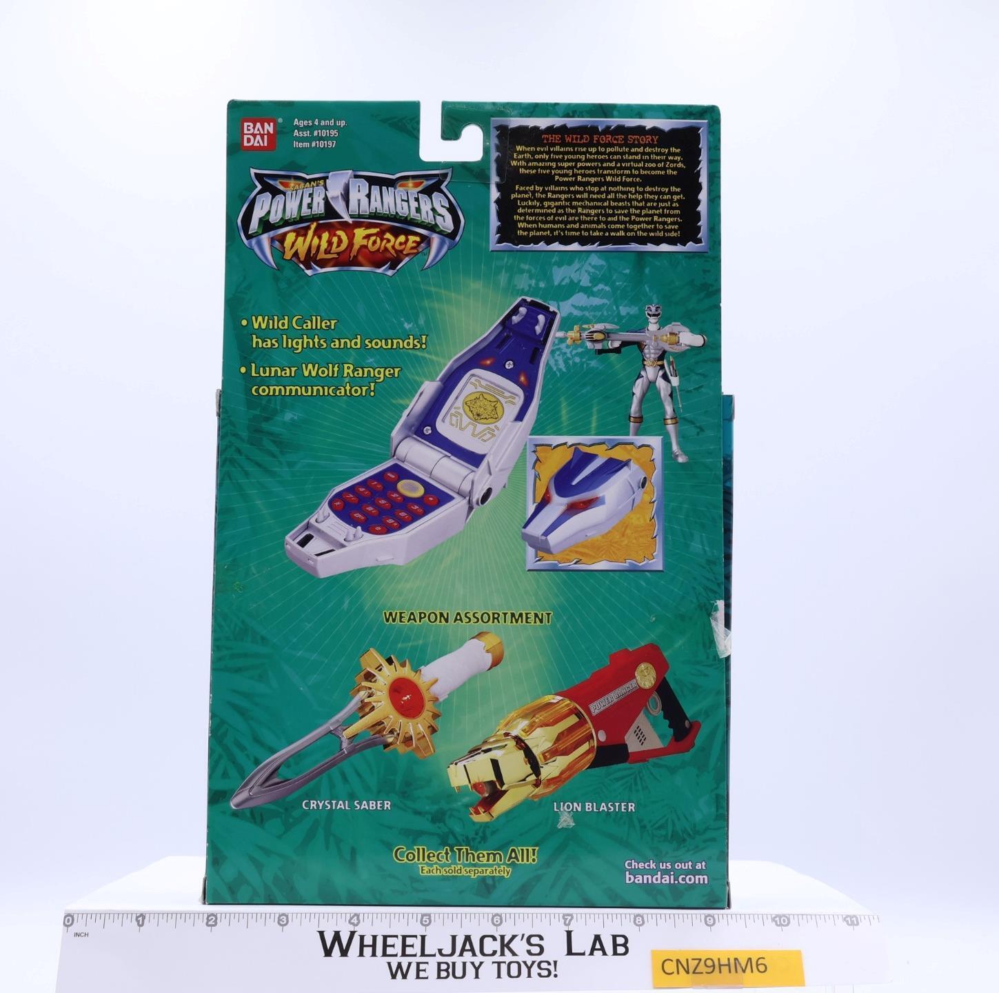 Wild Force Lunar Caller Morpher Saban's Power Rangers 2002 Bandai w ...