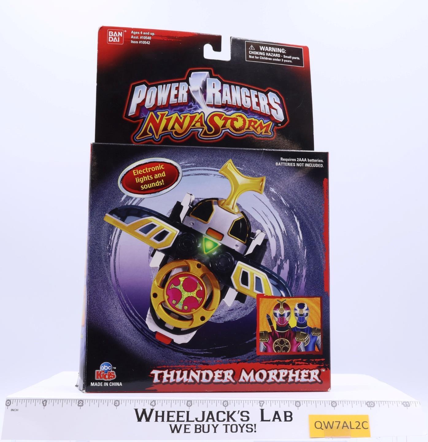 Thunder Morpher Power Rangers Ninja Storm 2002 2003 Bandai Works ...