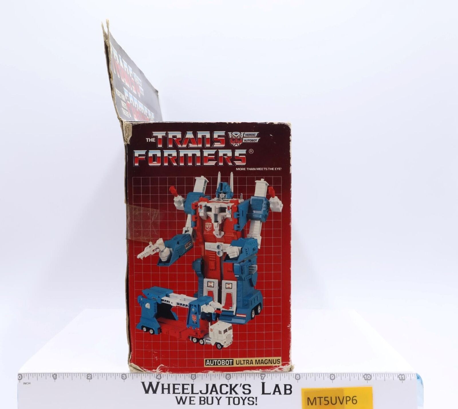 Ultra Magnus Box & Insert 1985 Action Figure Vintage Hasbro G1 ...