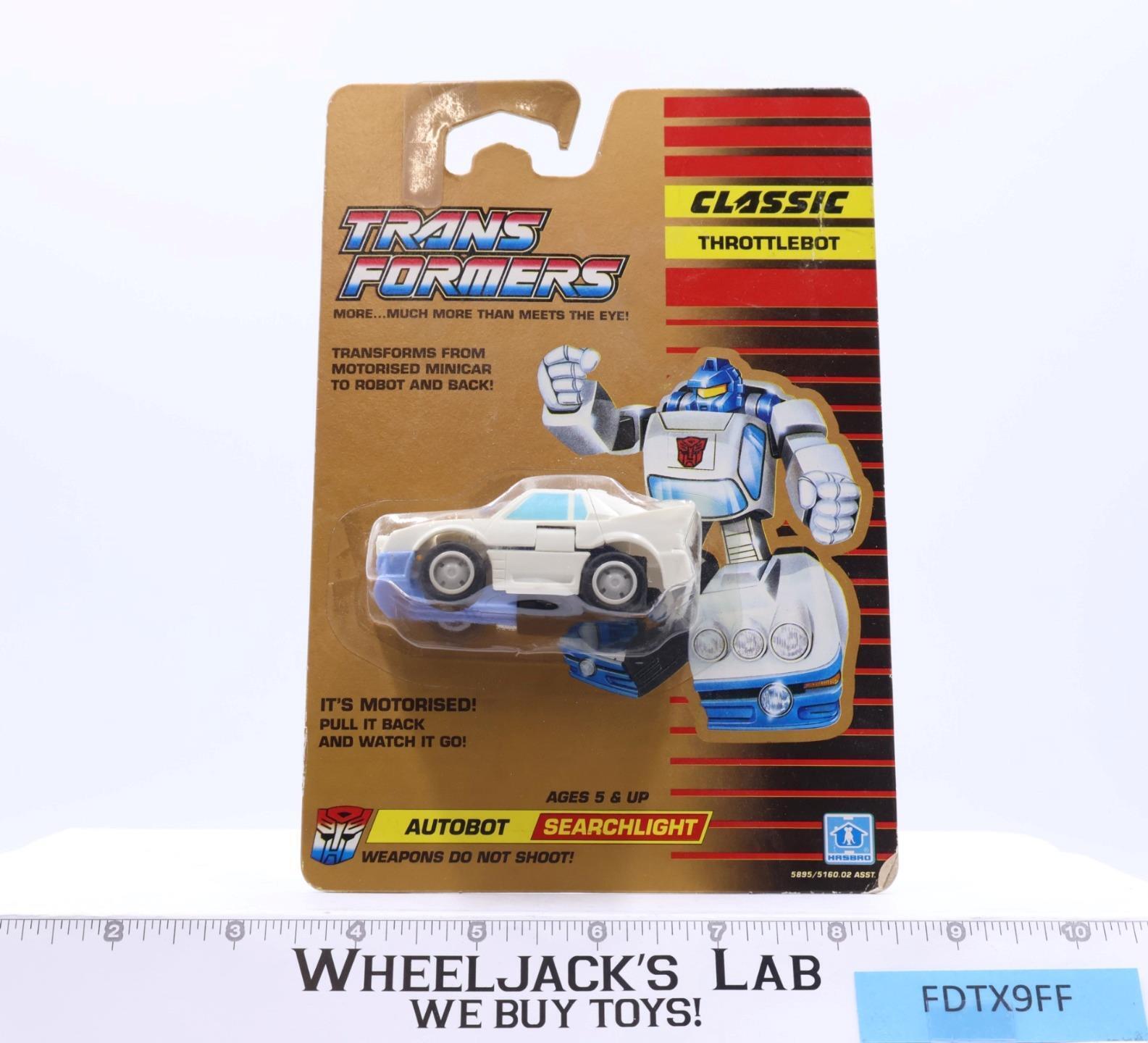 Searchlight Classic Throttlebot MOSC 1990 Vintage Hasbro G1 ...