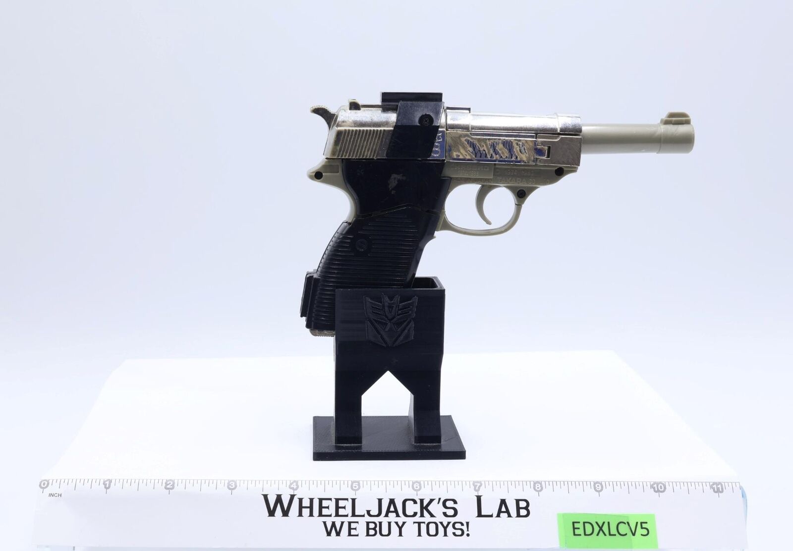 Megatron Gun 1984 Vintage Hasbro G1 Transformers Walter P-38 Action ...