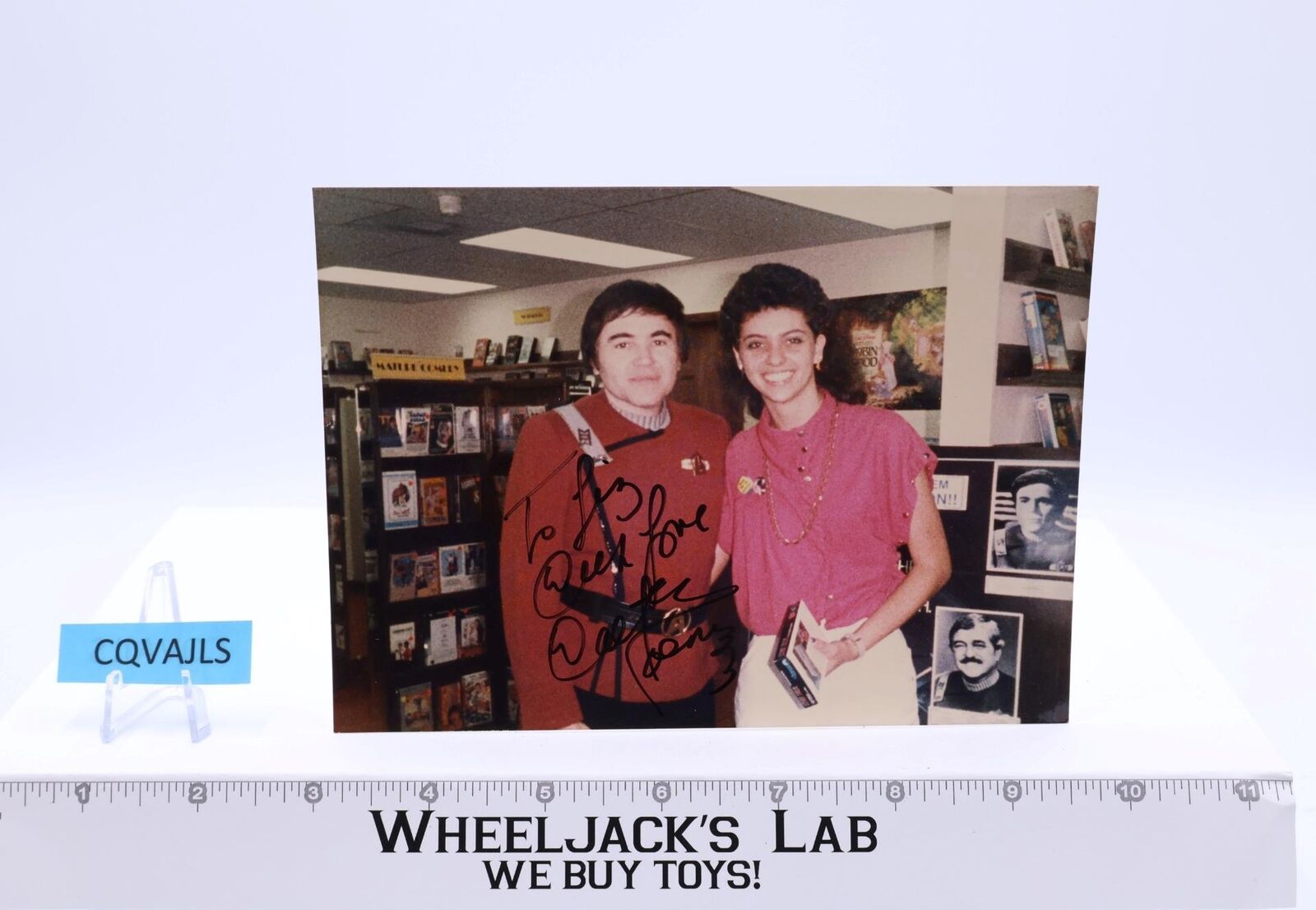 Pavel Chekov Star Trek Original Series Walter Koenig AUTOGRAPHED 5x7 ...