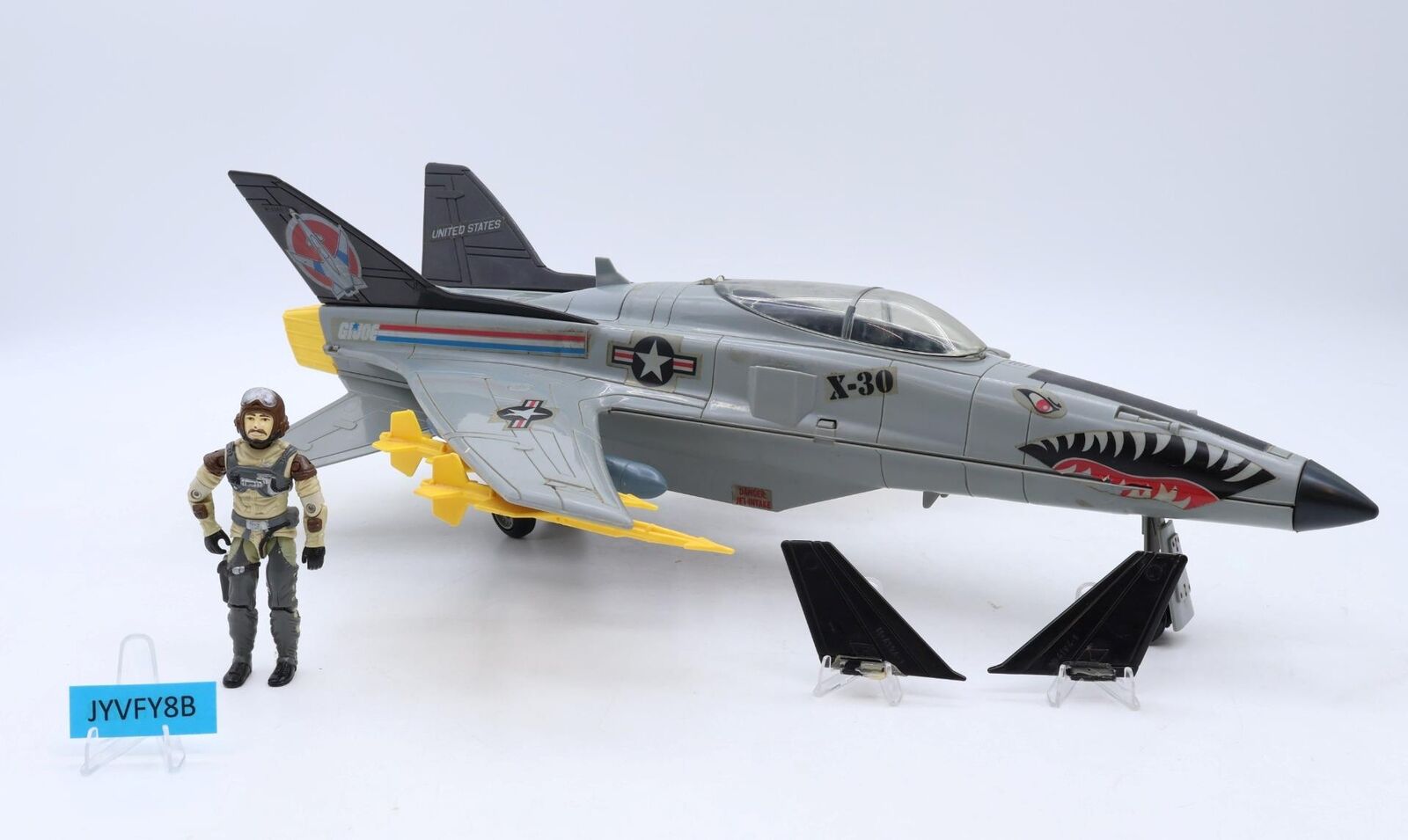 Conquest X-30 W/ Slip-Stream Complete G.I. Joe 1986 Hasbro Action ...