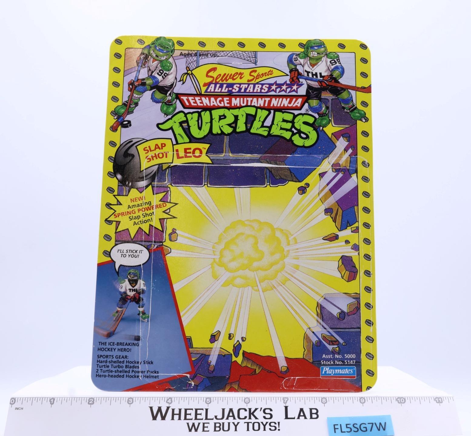 Slap Shot Leo Teenage Mutant Ninja Turtle TMNT 1991 Playmates NEW MOC ...