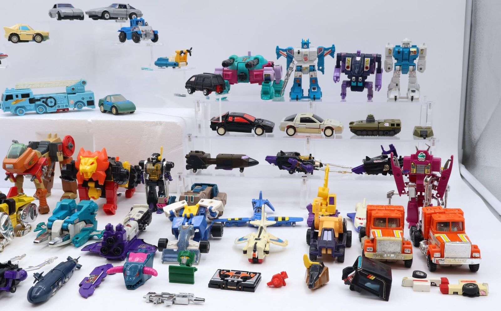 Large Lot of G1 Transformers 1980's Hasbro Vintage Action Figures ...