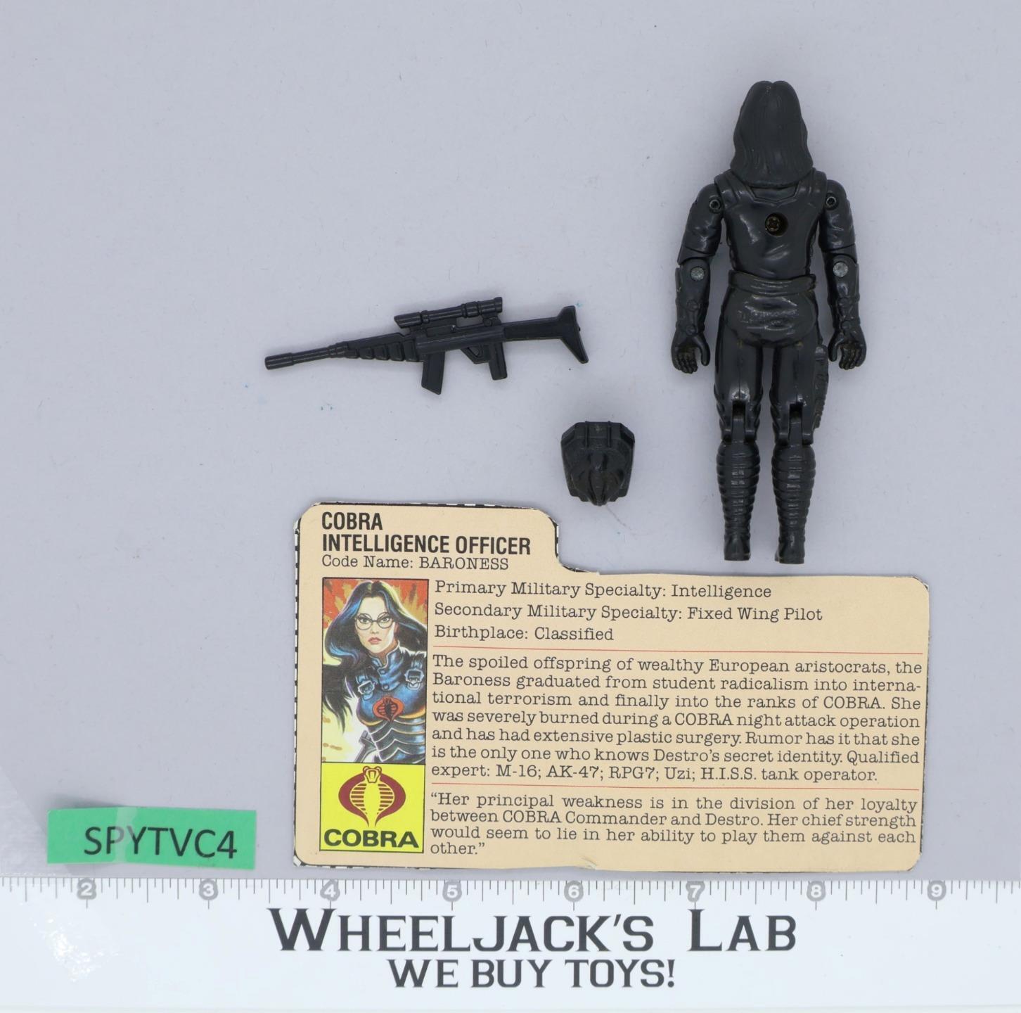 Baroness V1 100% Complete G.I. Joe 1984 Hasbro Vintage Action Figure ...