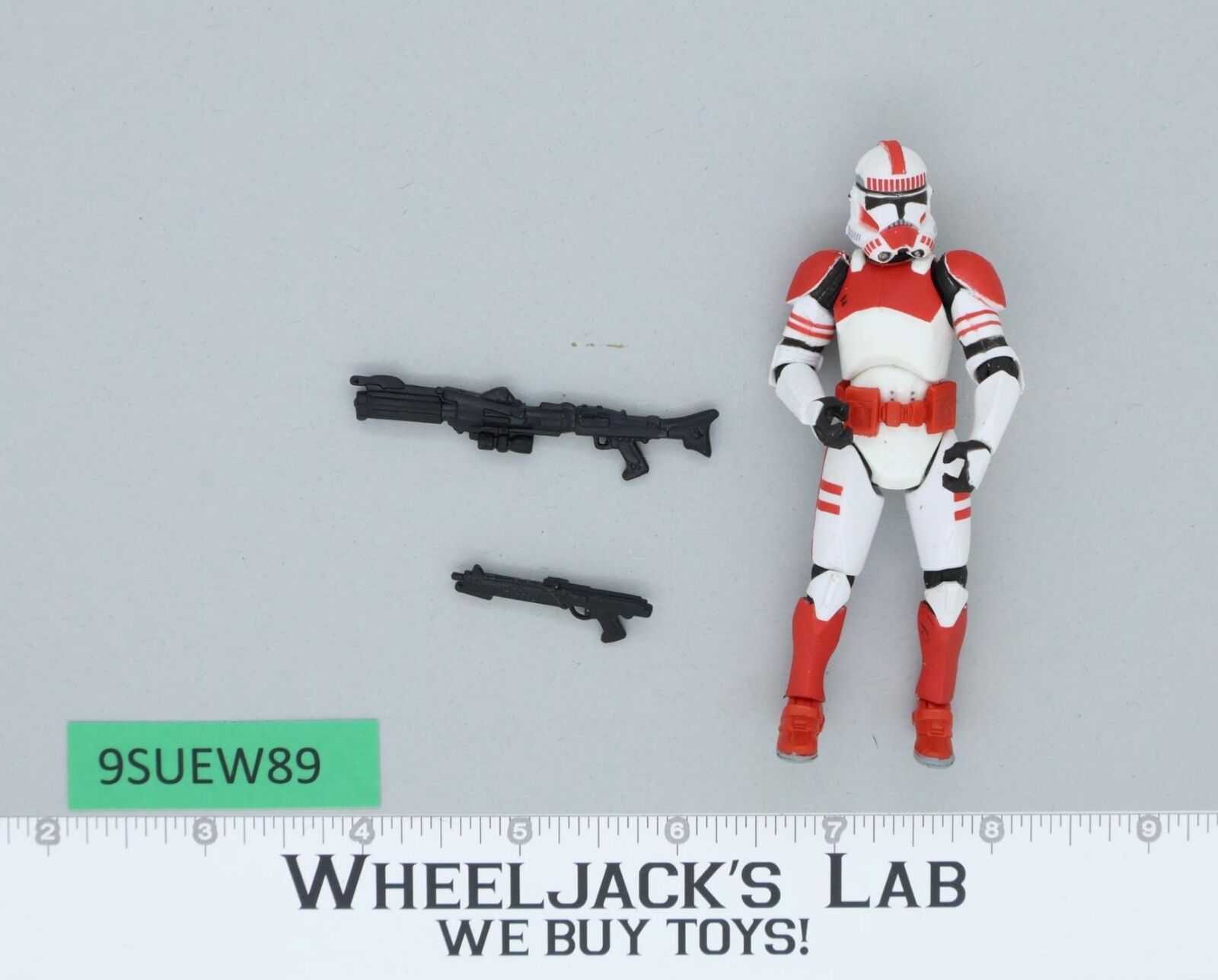 Shock Trooper #2 Star Wars Quick Draw Attack 2005 Hasbro 3.75" Figure ...