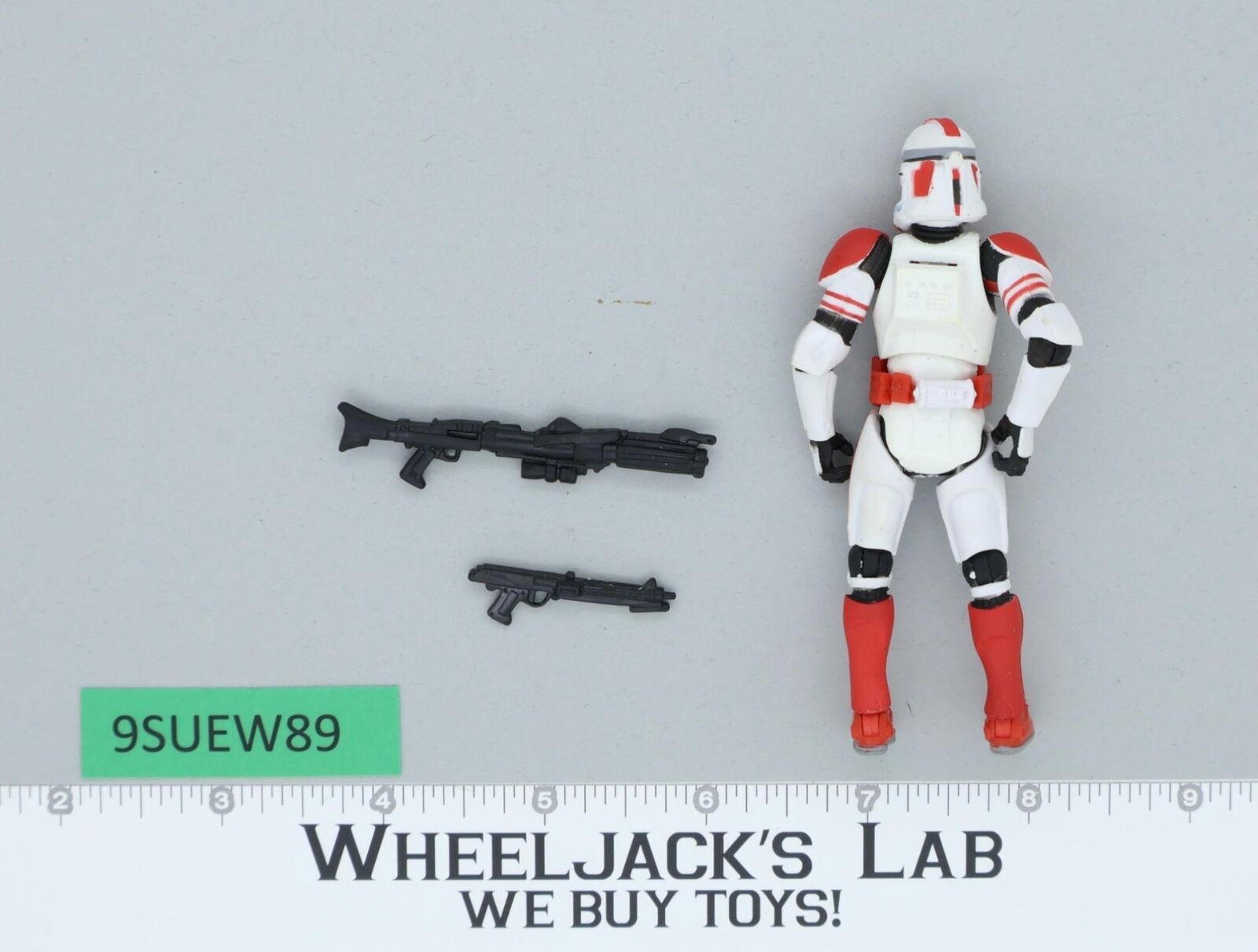 Shock Trooper #2 Star Wars Quick Draw Attack 2005 Hasbro 3.75" Figure ...