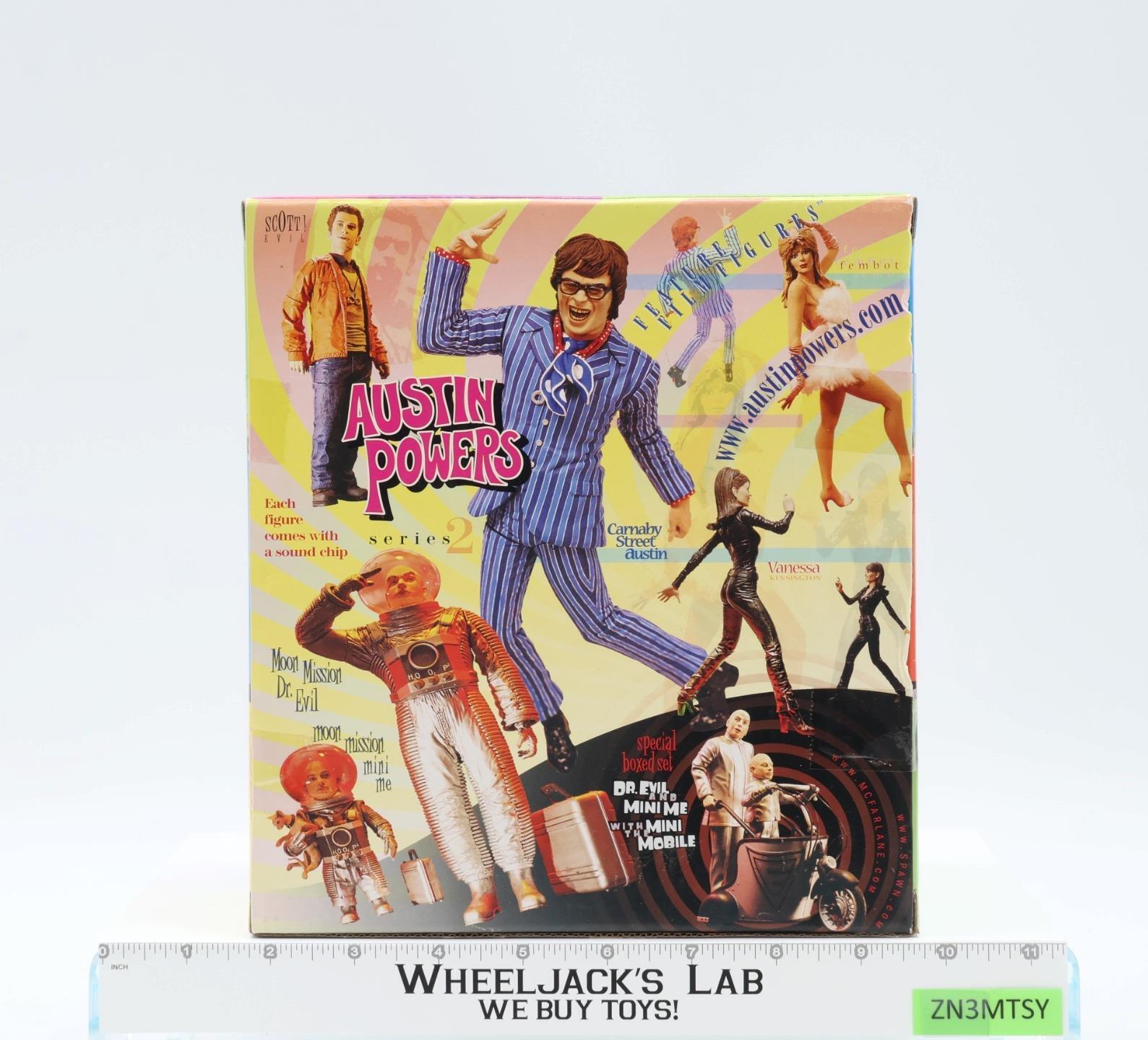 Dr. Evil & Mini Me Austin Powers 1999 McFarlane Toys Action Figure NEW ...