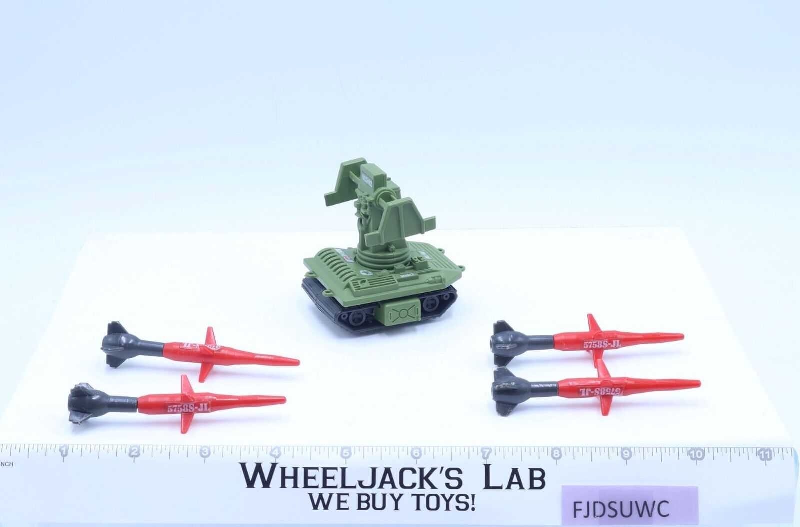 Missile Launcher PAC/RAT G.I. Joe Hasbro 1983 Vintage Vehicle ...