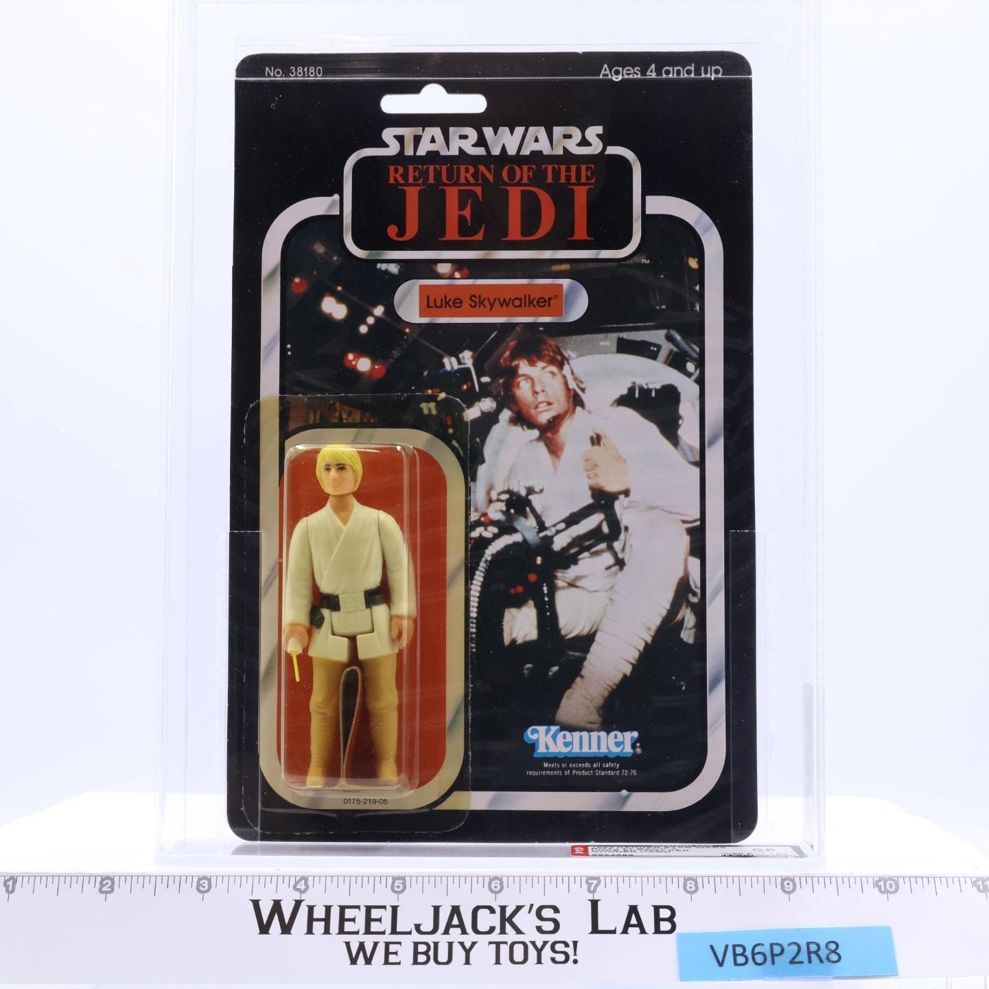 Luke Skywalker GUNNER PHOTO Farmboy AFA GRADED 85 85/85/85 77 Back-A ...
