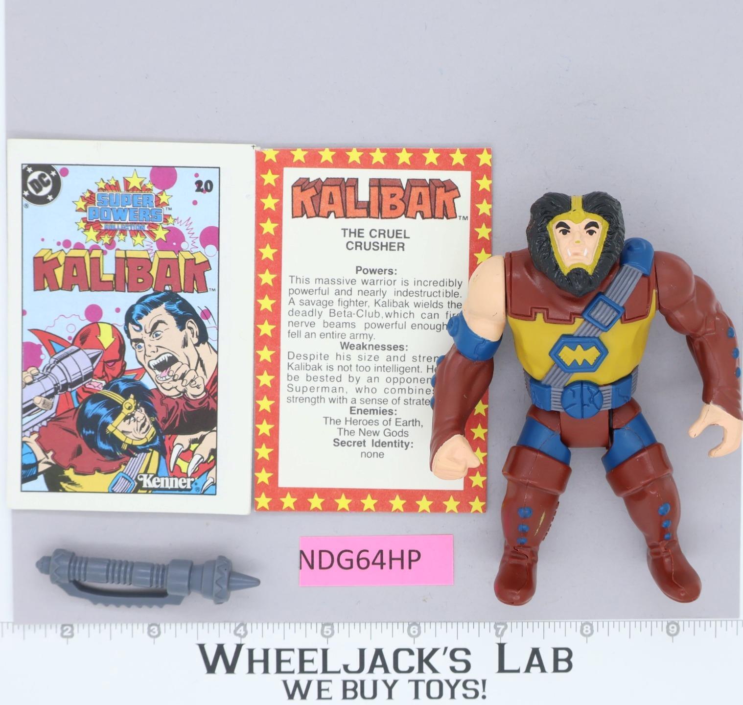 Kalibak 100% Complete Kenner DC Comics Super Powers 1985 Vintage Action ...