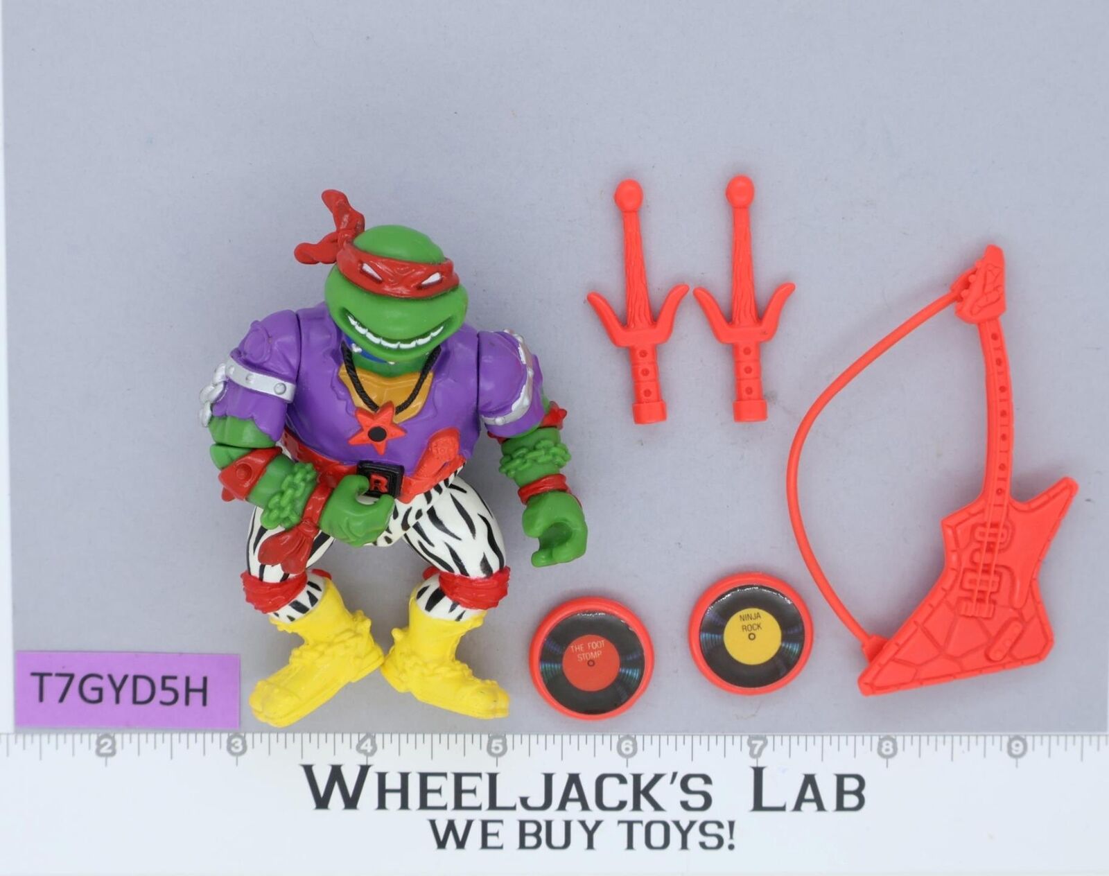 Heavy Metal Raph 100% Complete Teenage Mutant Ninja Turtle 1991 ...