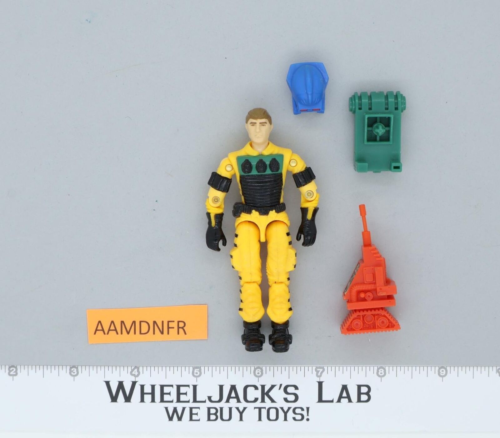 Lightfoot V1 G.I. Joe 1988 Hasbro Vintage Action Figure - Wheeljack's Lab