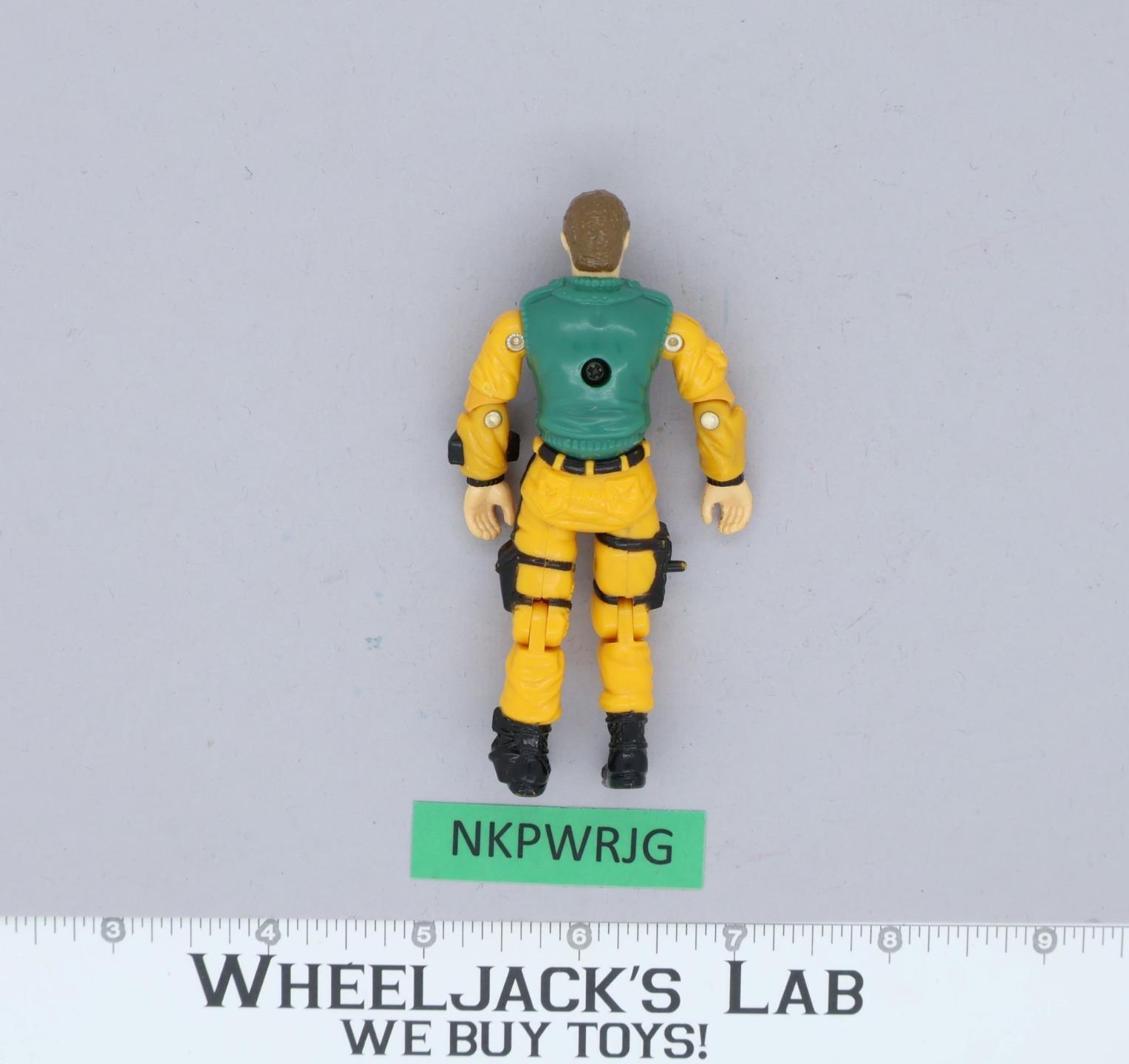 Scoop V1 G.I. Joe 1989 Hasbro Vintage Action Figure - Wheeljack's Lab