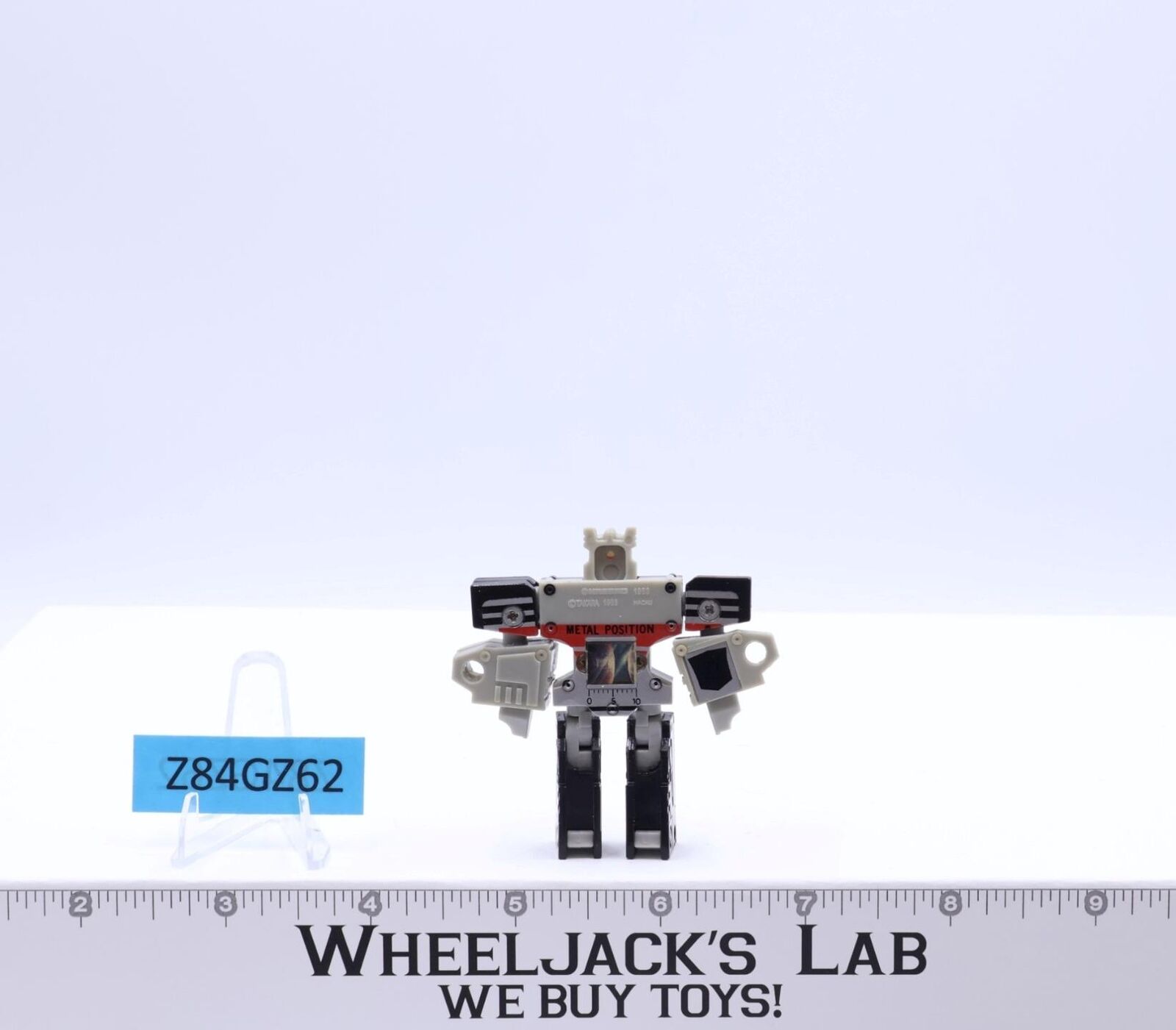 Rewind SILVER 100% Complete Vintage 1986 G1 Transformers Hasbro Action ...