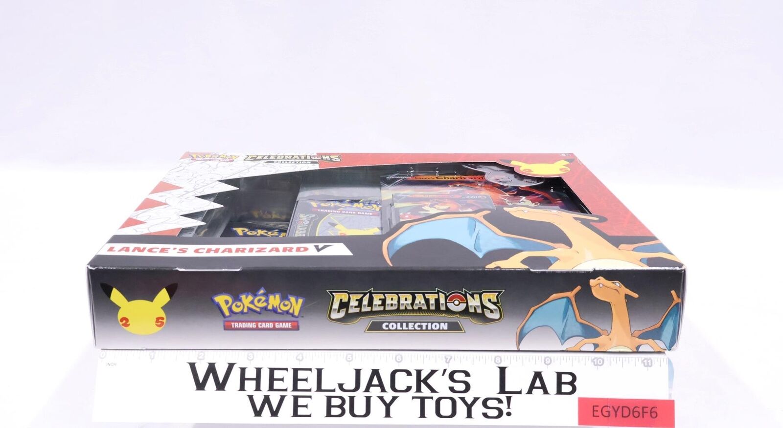 Lance's Charizard V Box Celebrations Collection 2021 Pokémon NEW SEALED ...