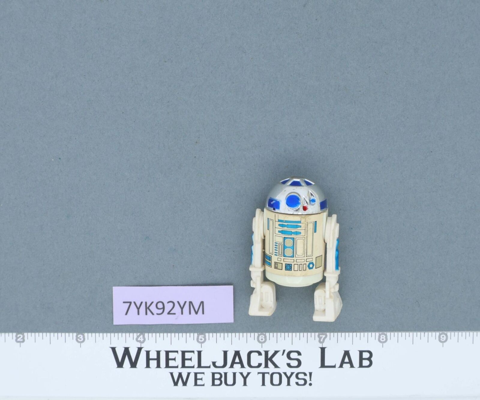 R2-D2 100% Complete DARK BLUE Early Bird Star Wars 1977 Kenner Action ...